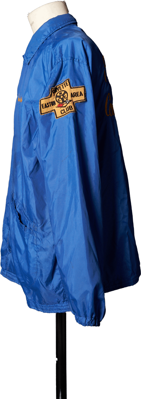 Vintage 70’s Blue Nylon Corvette Club Jacket | Shop THRILLING