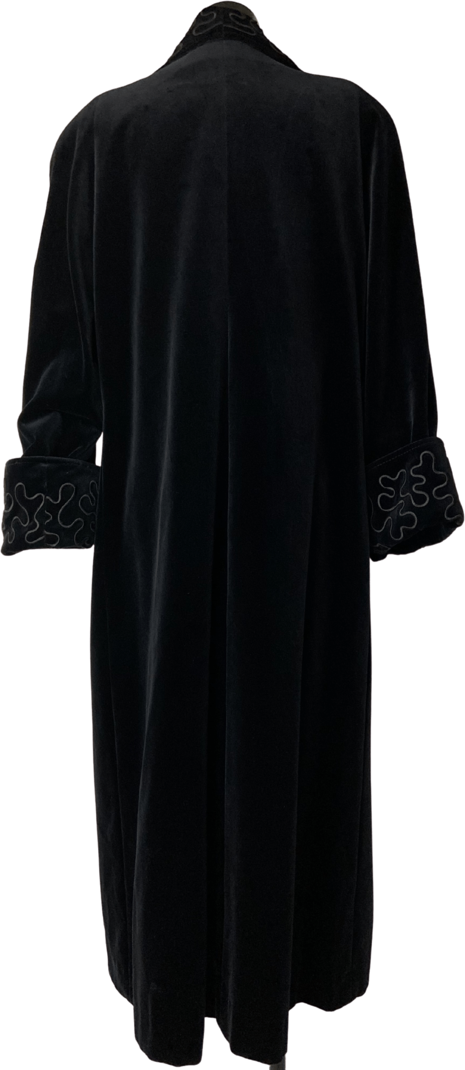 Vintage 70’s/80’s Embroidered Velvet Opera Coat by Coats By Cattiva ...