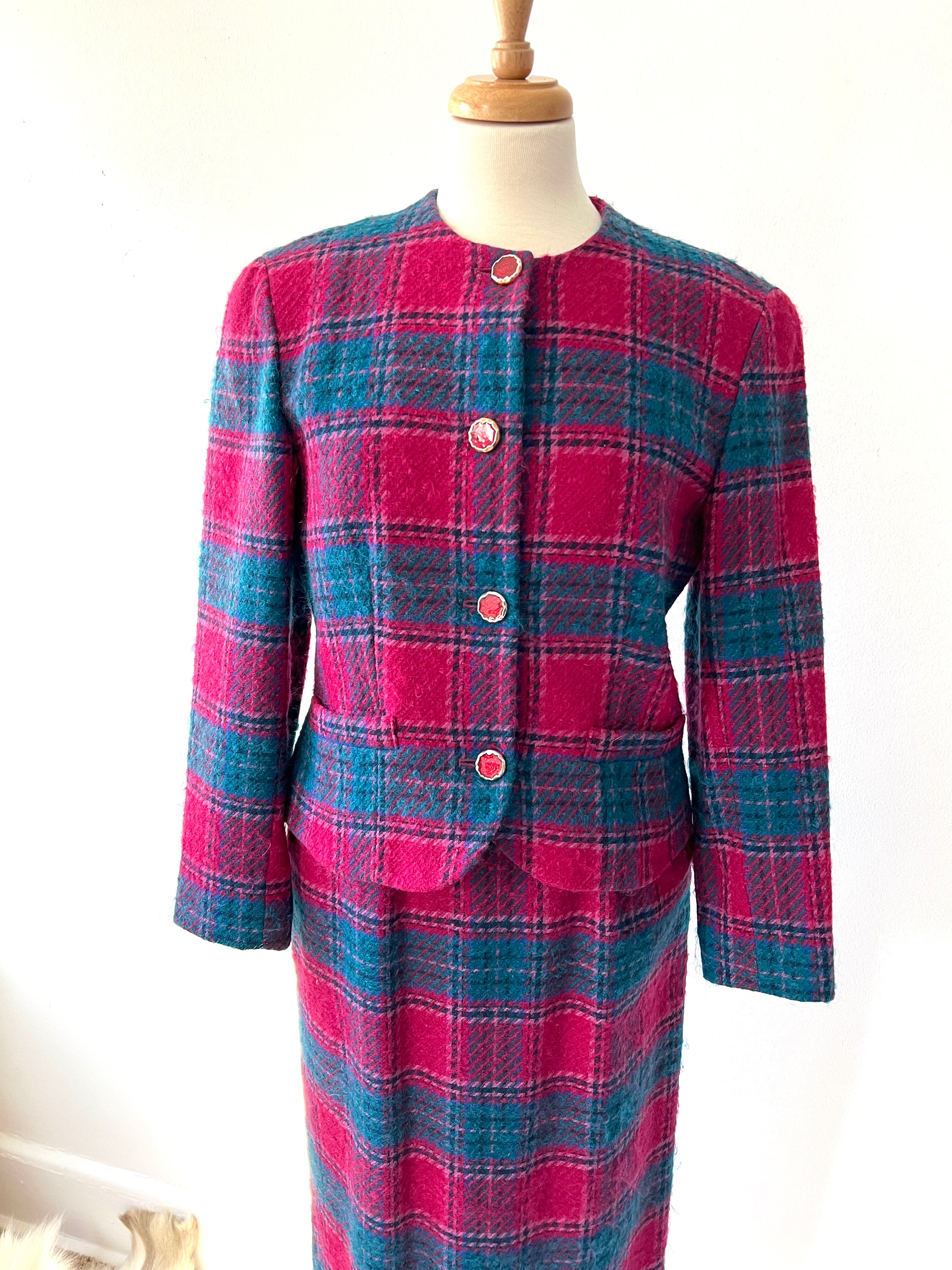 Vintage 60s Pink Pendleton Wool Suit by Pendleton | Shop THRILLING