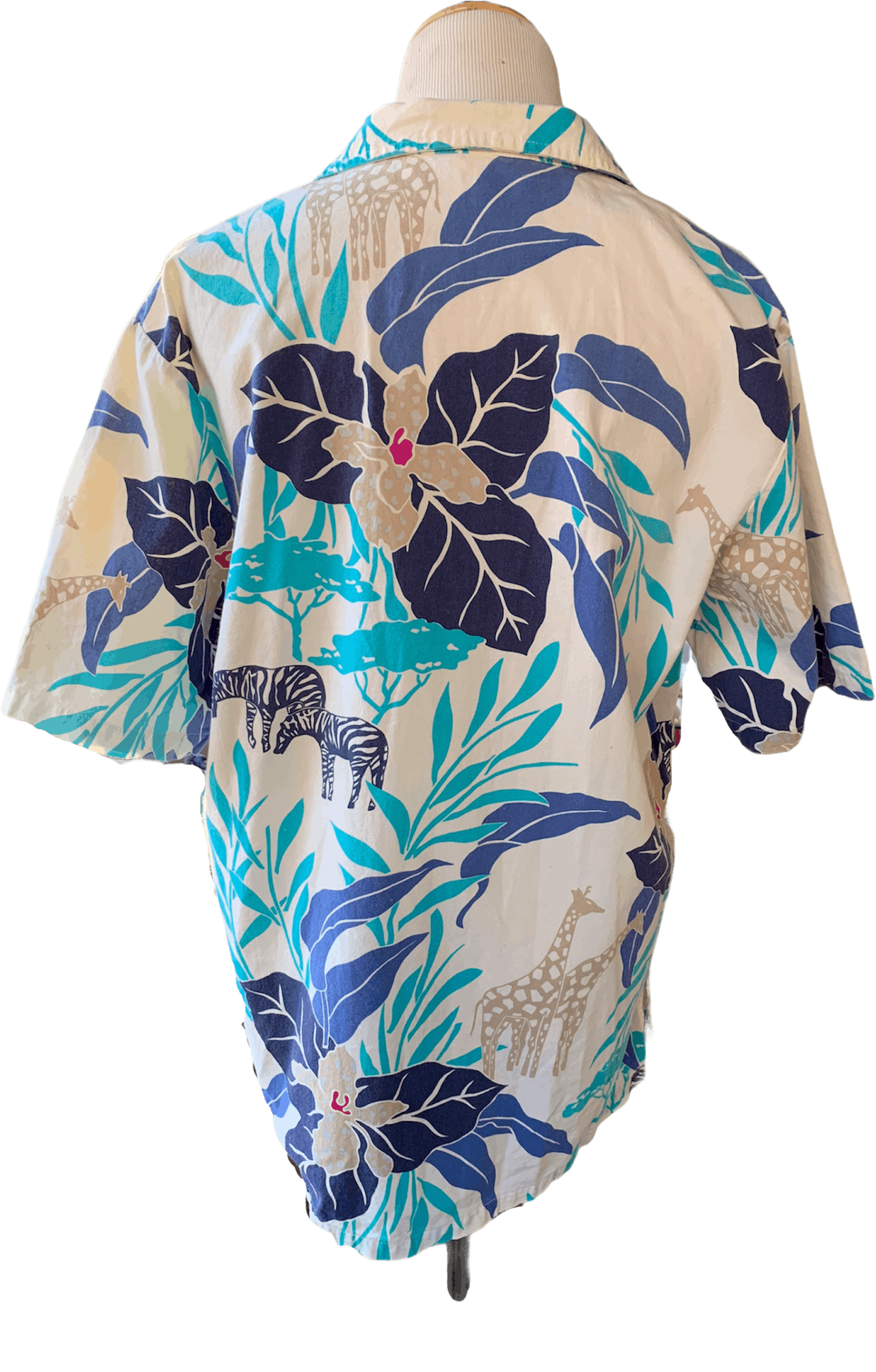 Vintage 90’s Blue Safari Button Up by Jantzen Sport | Shop THRILLING