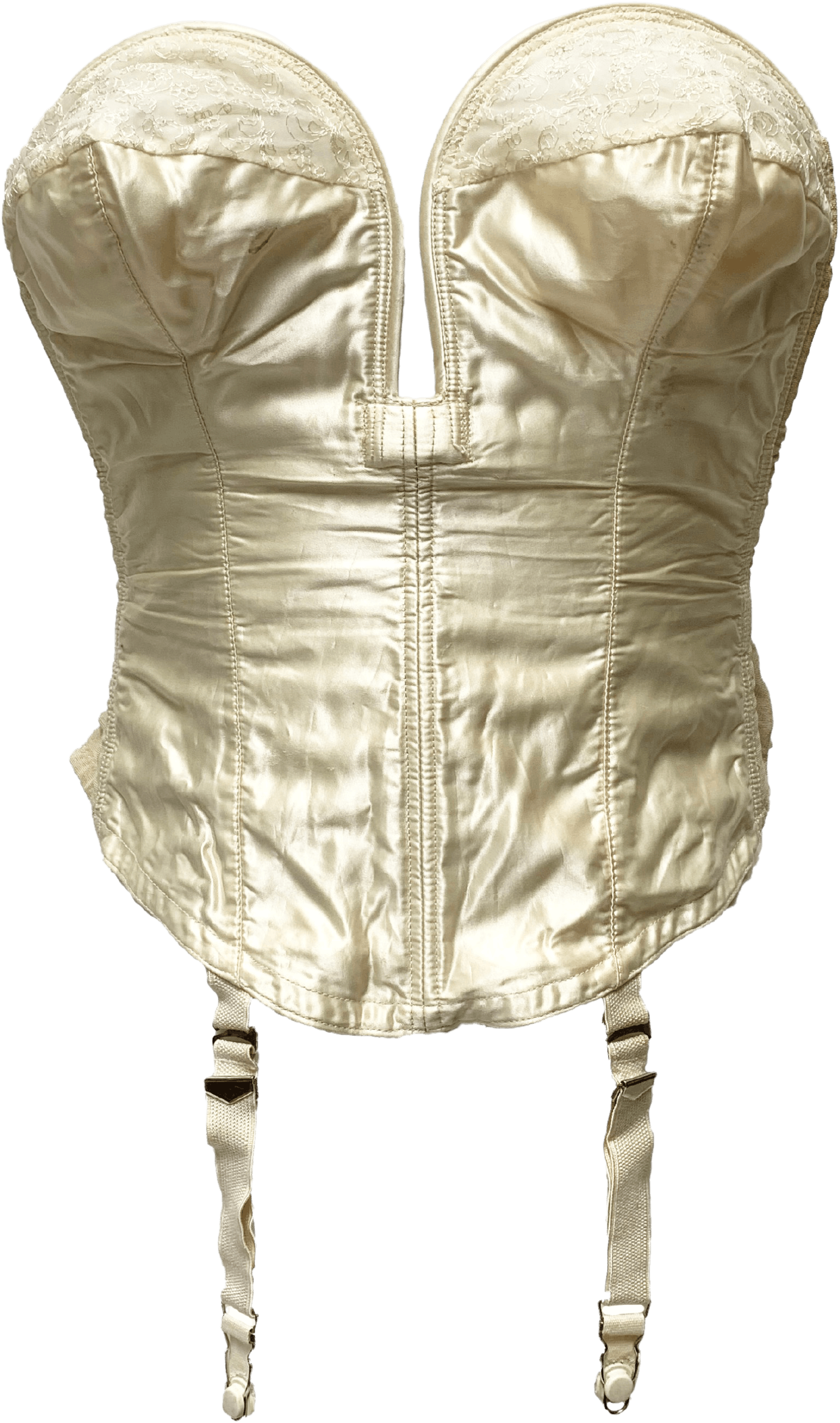 Vintage 40's/50's Glamorous Pinup Overwire Bullet Corset by De Milo ...