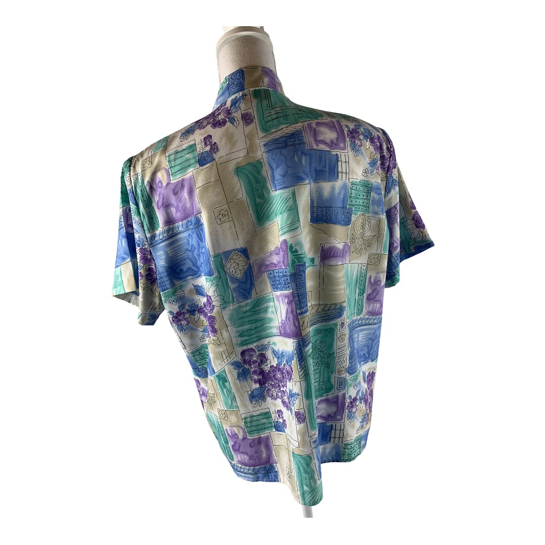 Vintage 80’s Floral A-Line Skirt Set by Koret | Shop THRILLING