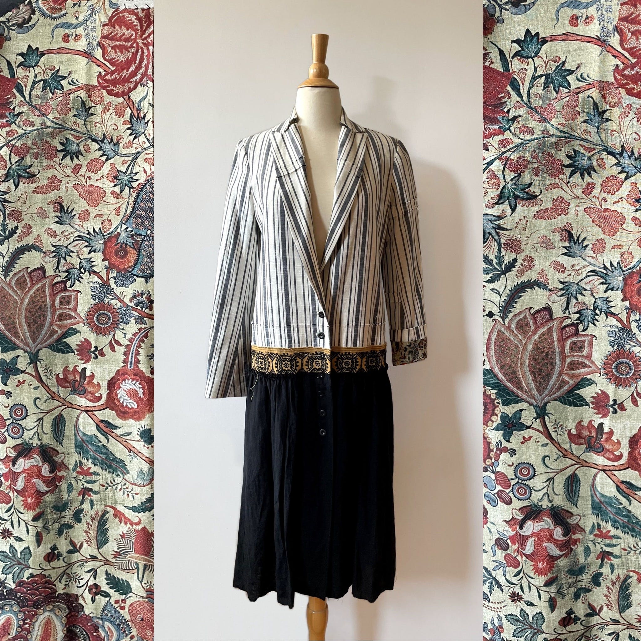Vintage Striped Car Coat by Gary Graham | Shop THRILLING