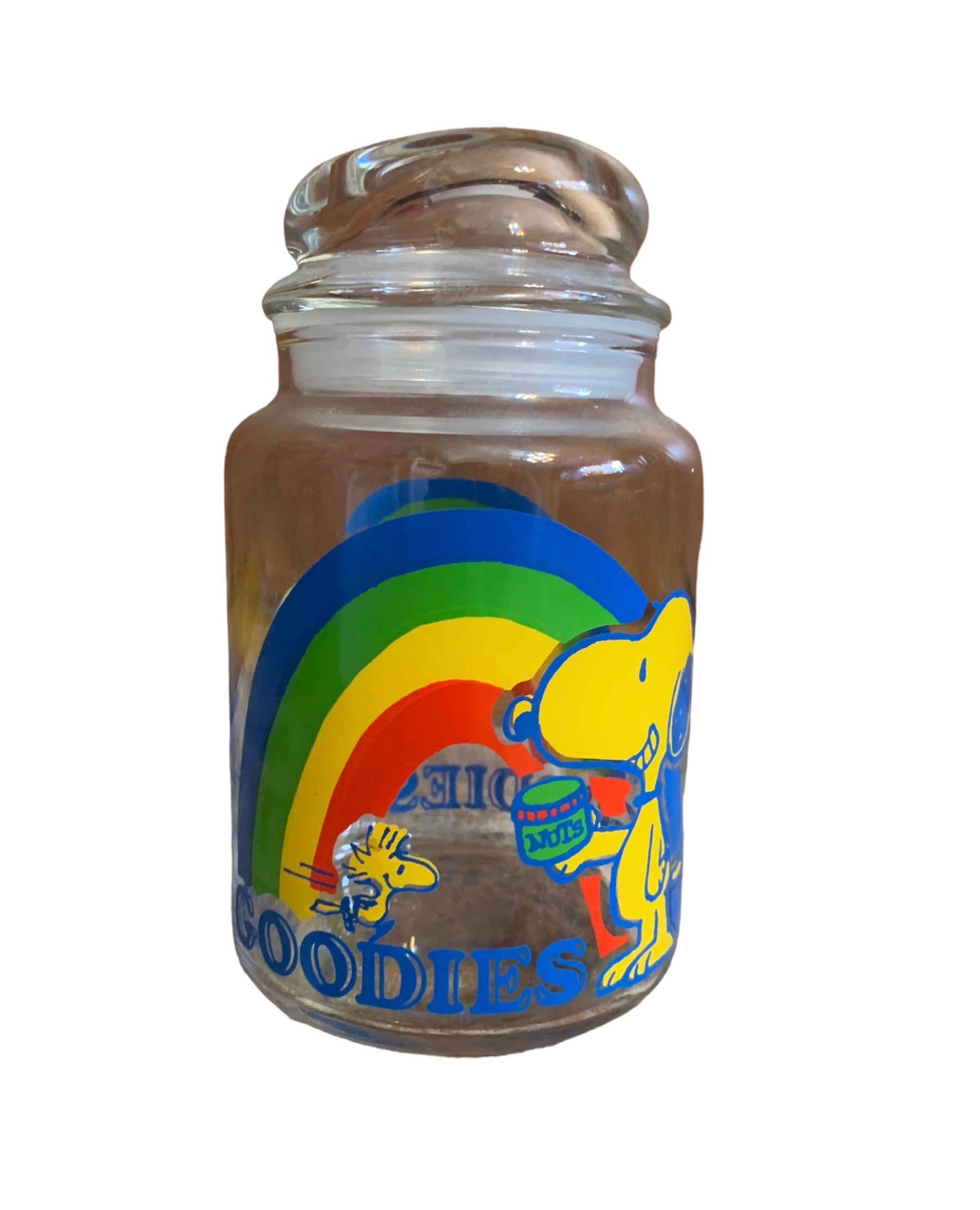 Vintage 50s/60s Rainbow Snoopy Canister Jar With Lid By Snoopy | Shop ...
