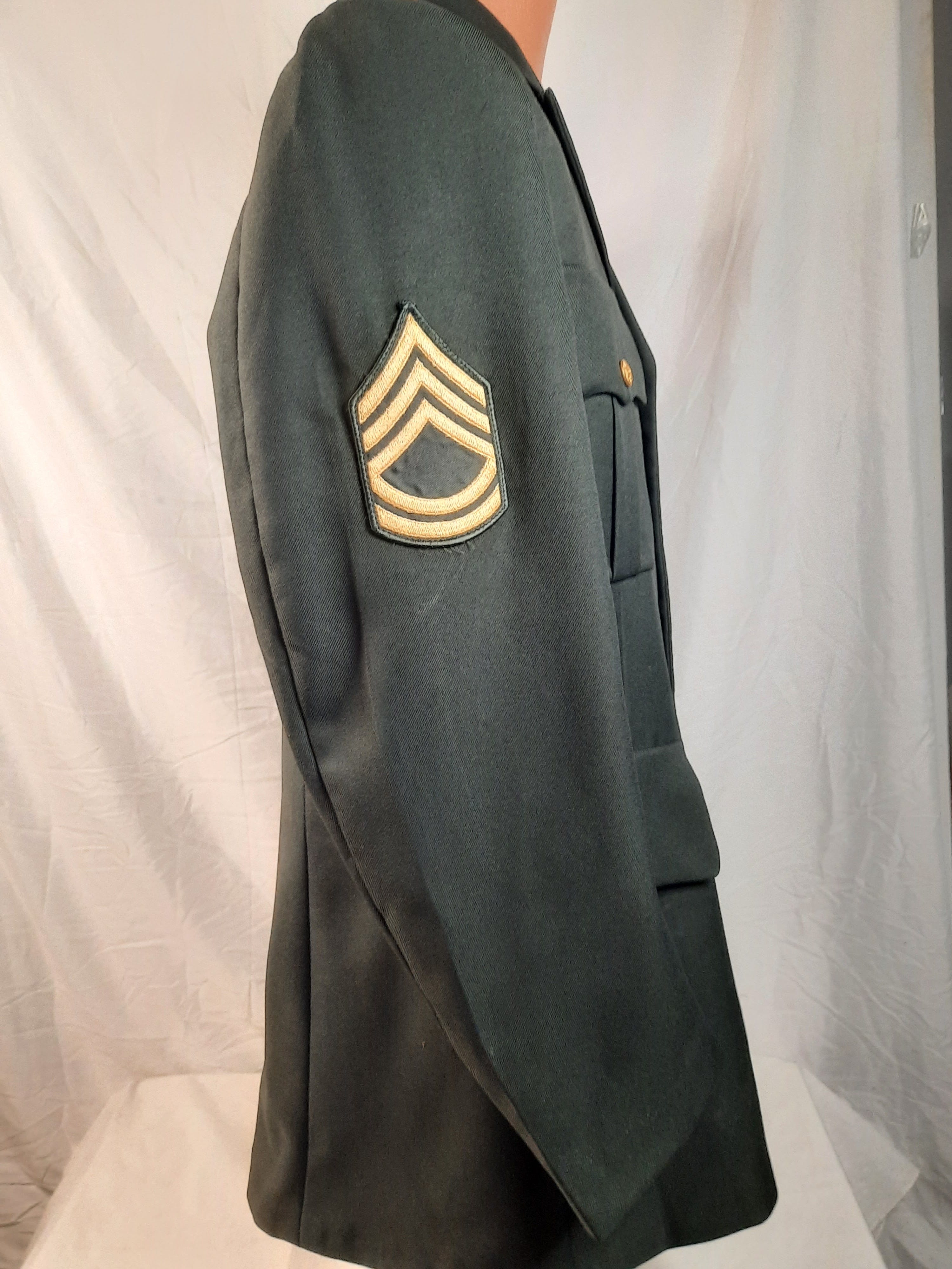 Vintage 80's U.S. Army Military Jacket by Patriot By Weintraub Brothers ...