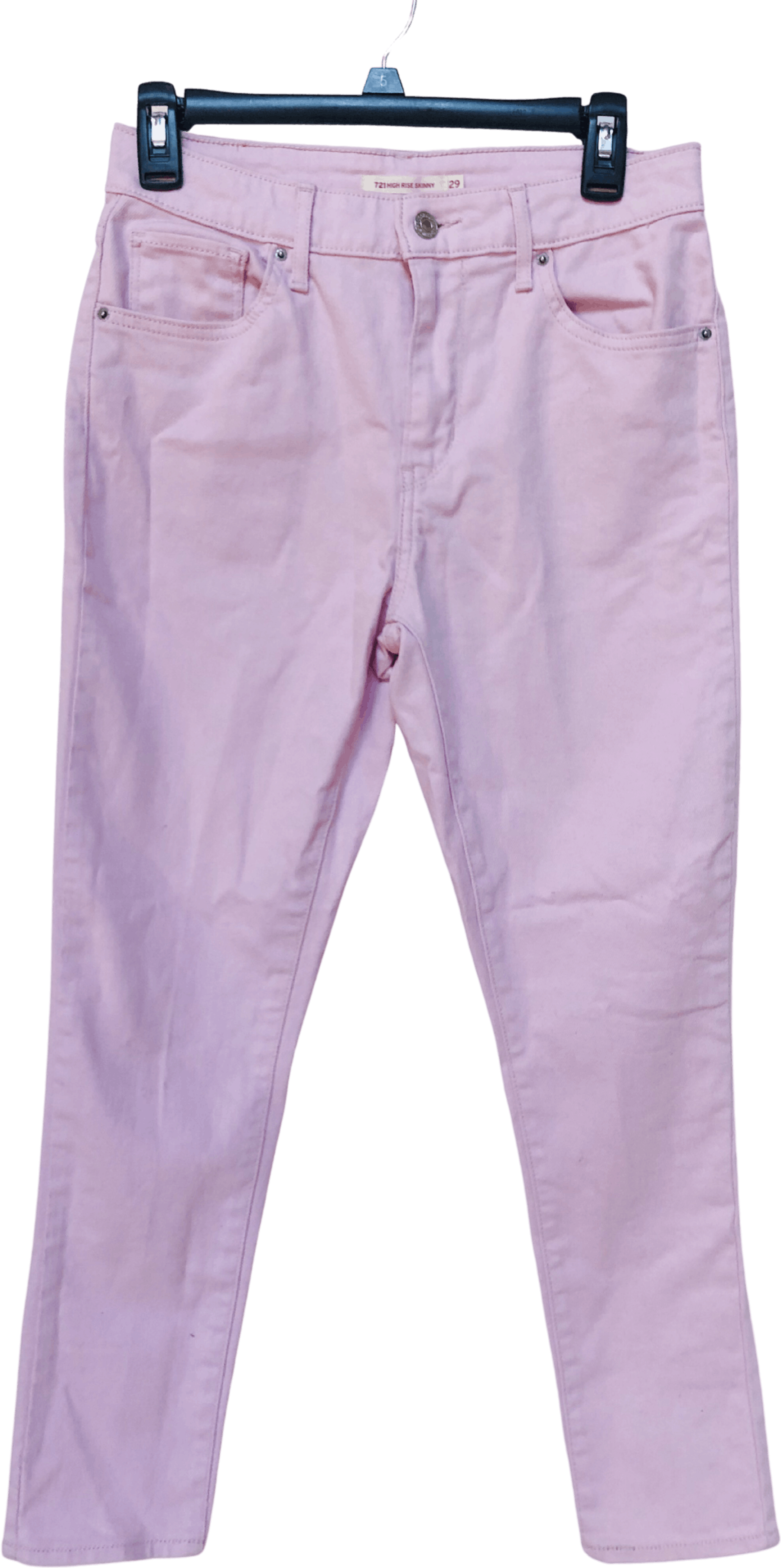 Vintage High Rise Skinny Pink Jeans by Levi’s | Shop THRILLING