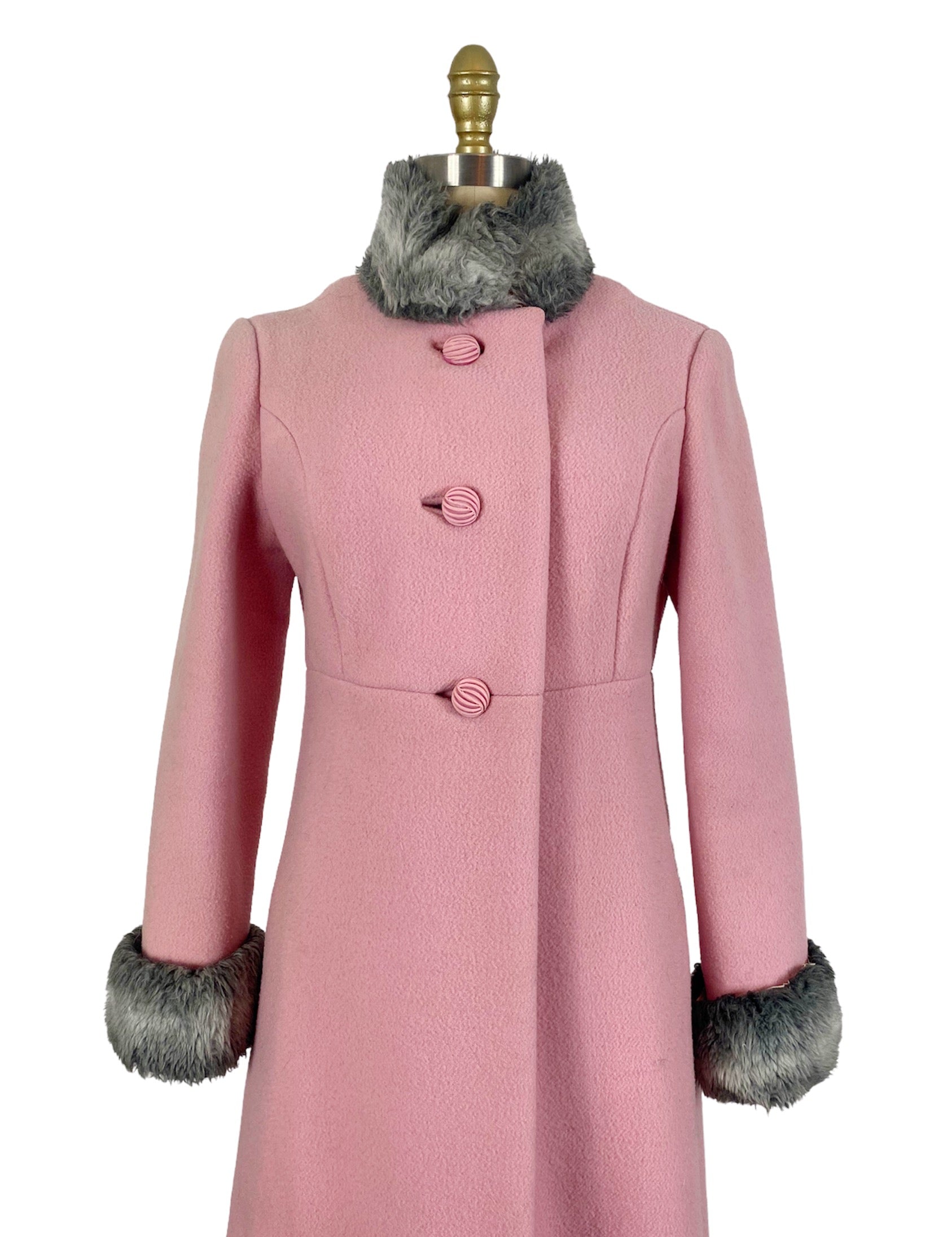 Vintage 60s Pink Princess Coat | Shop THRILLING