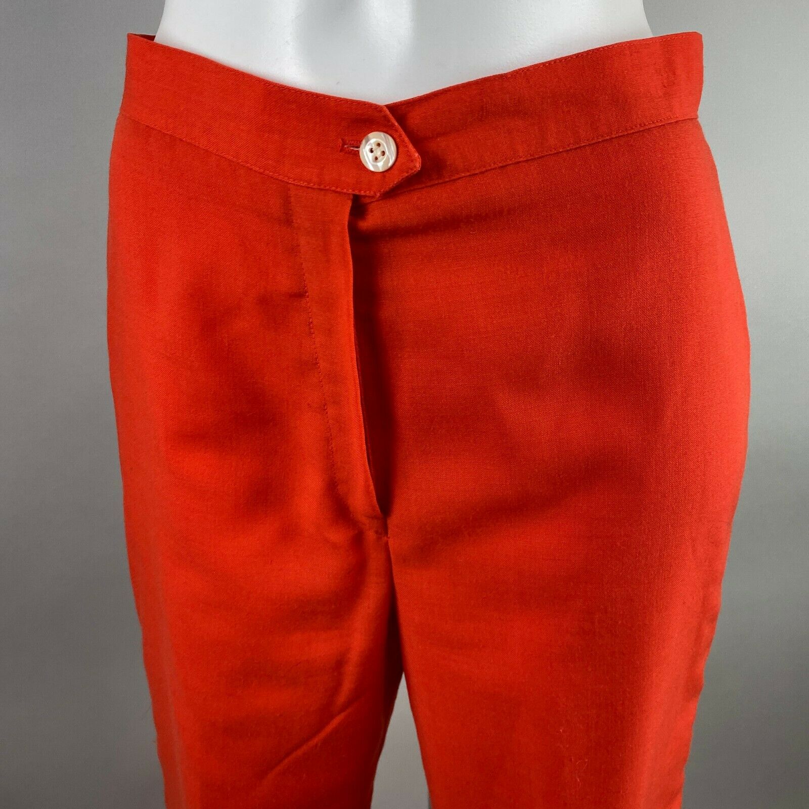 Vintage 70s Bright Orange Flare Pants Trousers By Gregge Sport | Shop ...