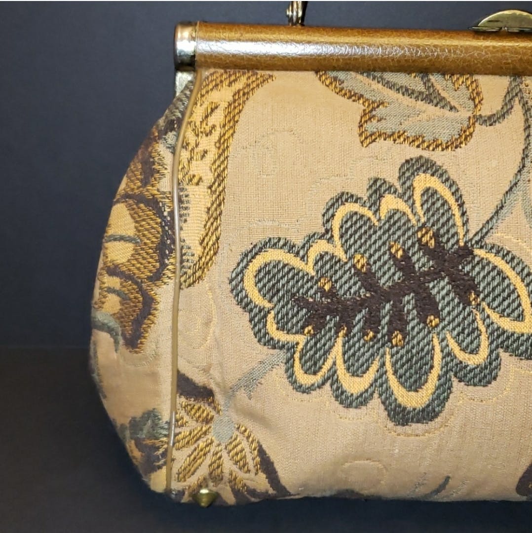 Vintage 60's Floral Fabric Bag by Ronay | Shop THRILLING