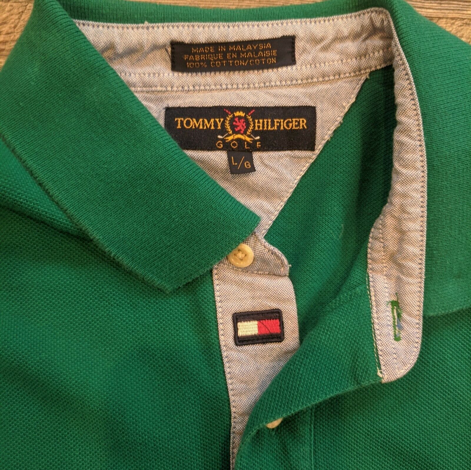 Vintage 90's Golf Polo Shirt by Tommy Hilfiger | Shop THRILLING