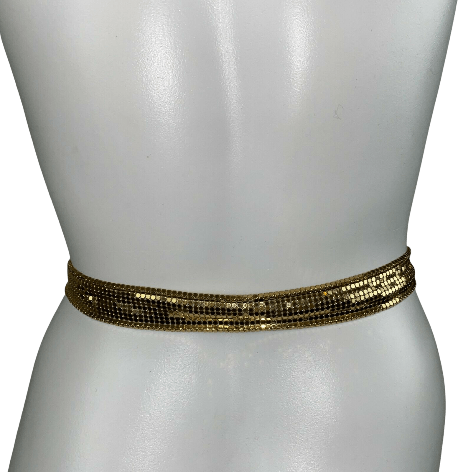 Vintage 70's Gold Mesh Statement Runway Disco Chainmail Belt | Shop ...
