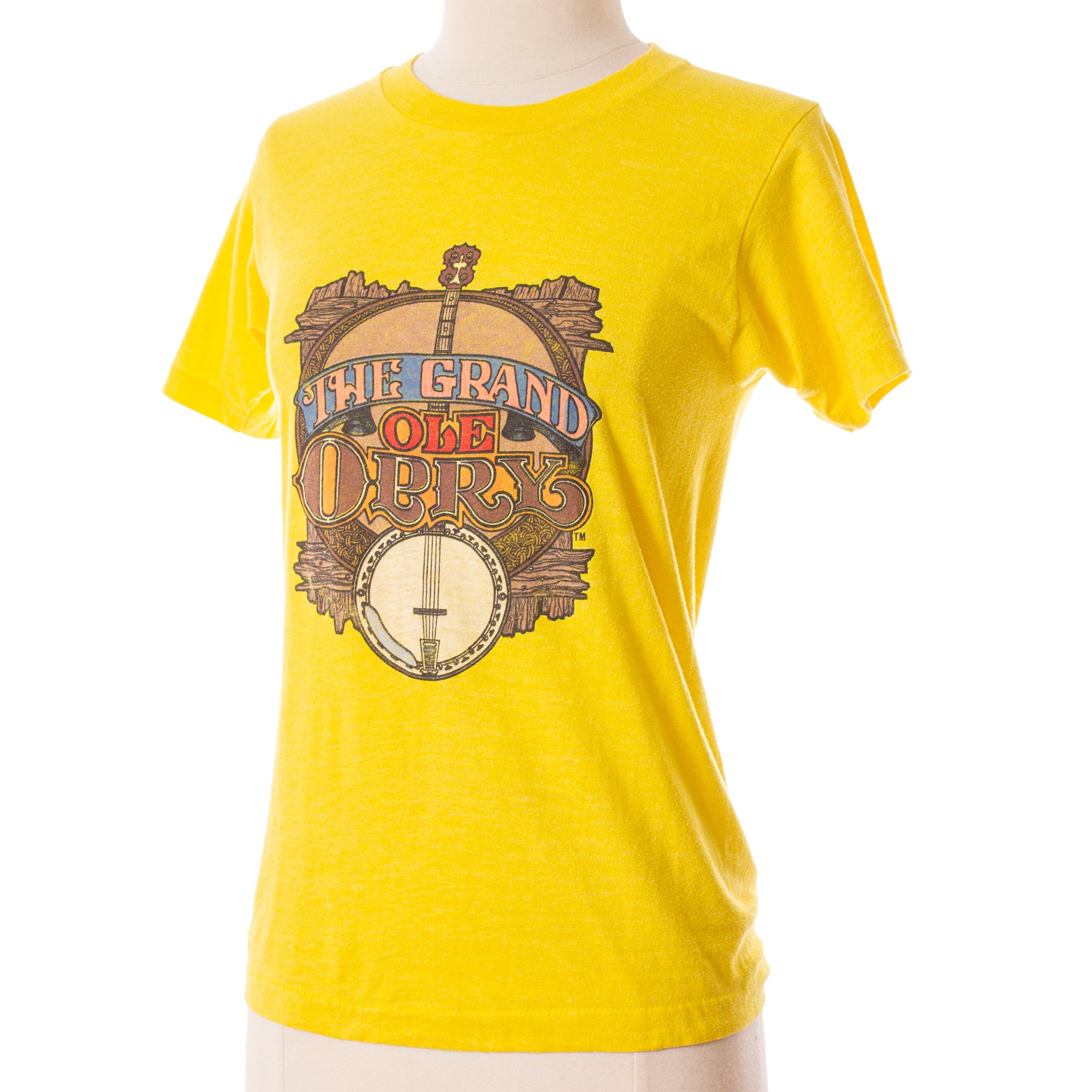 Vintage 80s Yellow Grand Ole Opry T-shirt | Shop THRILLING