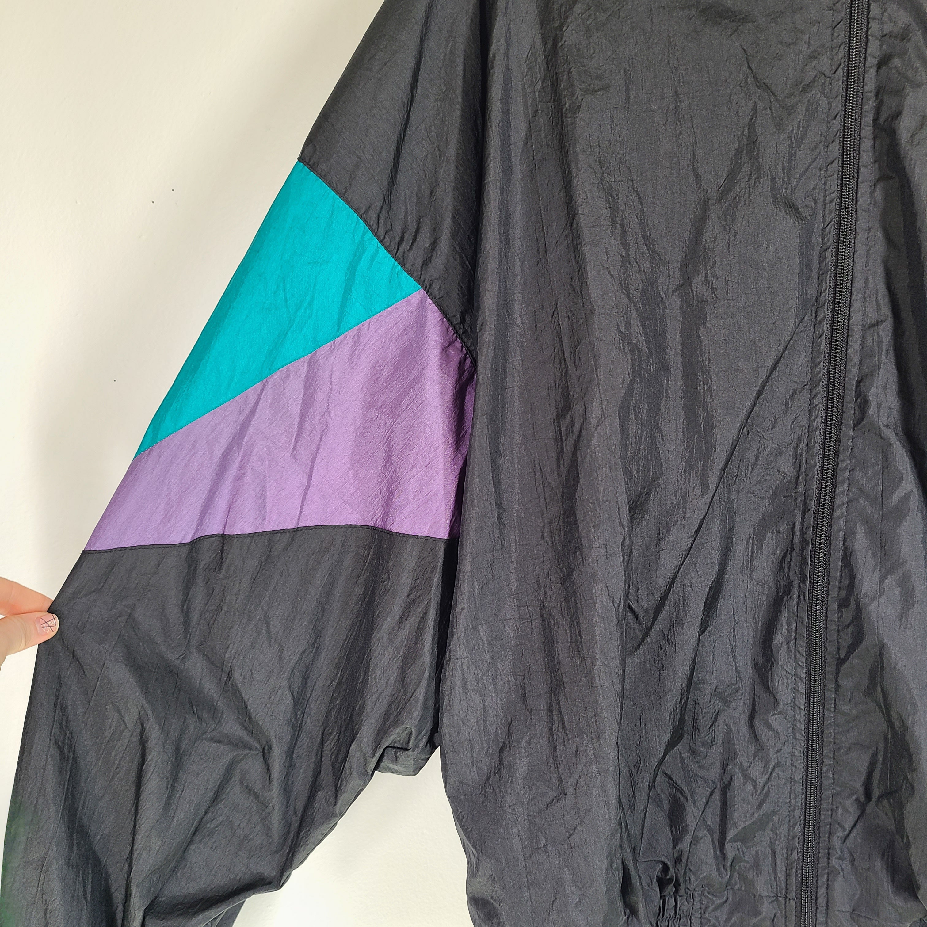 Vintage 80s/90s Men's Windbreaker Jacket Black 3xl By Blair | Shop ...