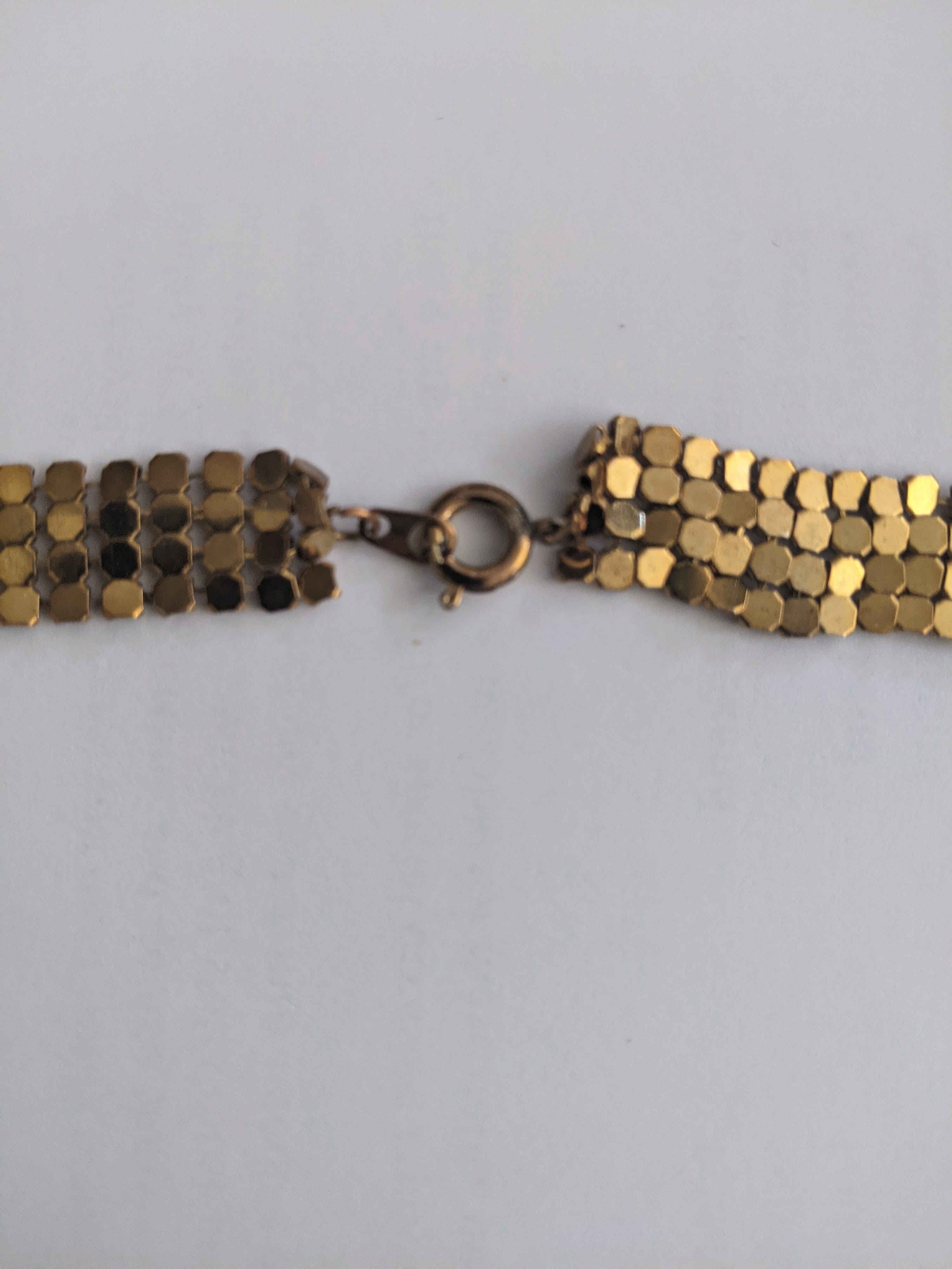 Vintage Golden Mesh Choker Necklace | Shop THRILLING
