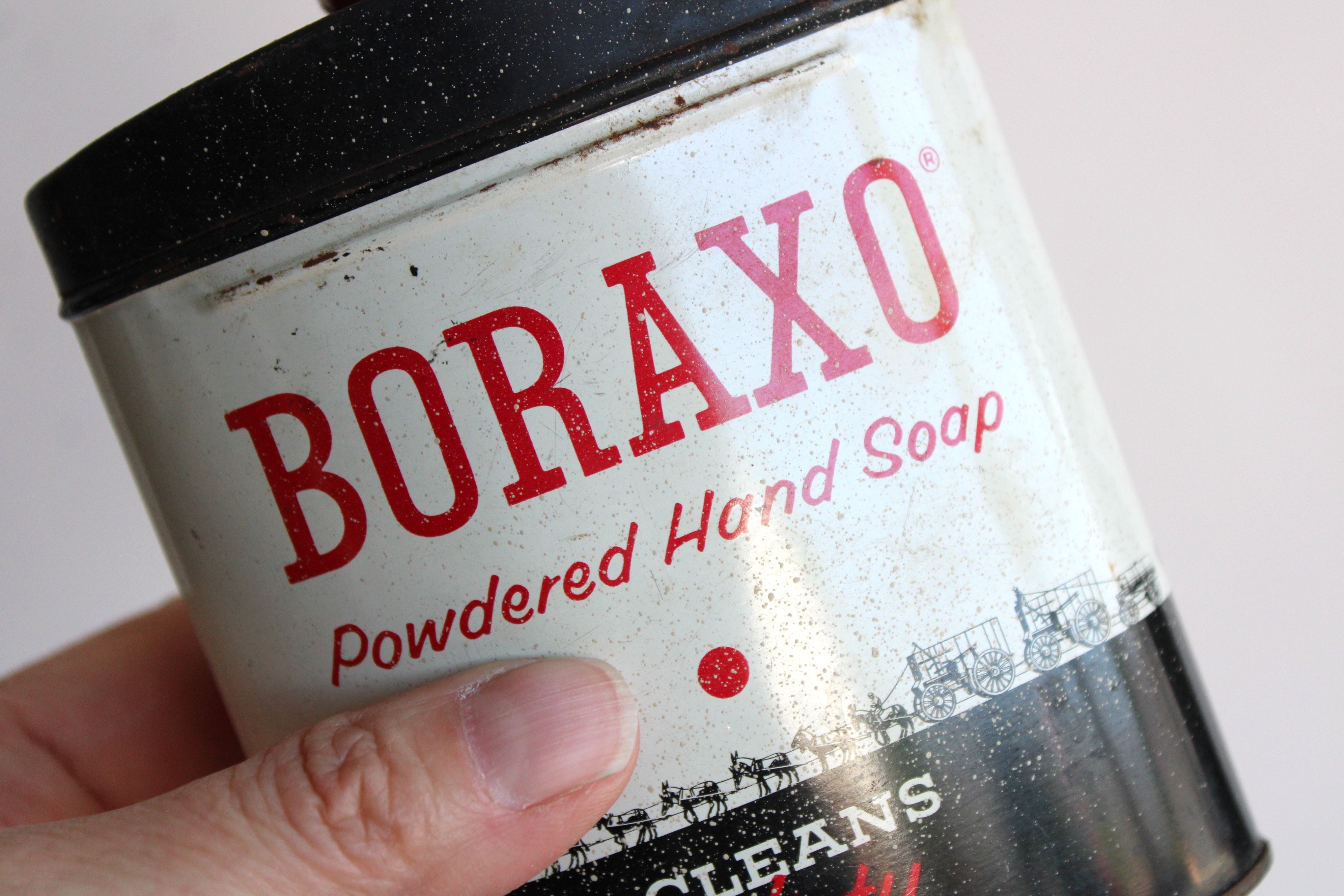 Vintage 30s/40s Tin Of Boraxo Hand Soap Powder By 20 Mules | Shop THRILLING