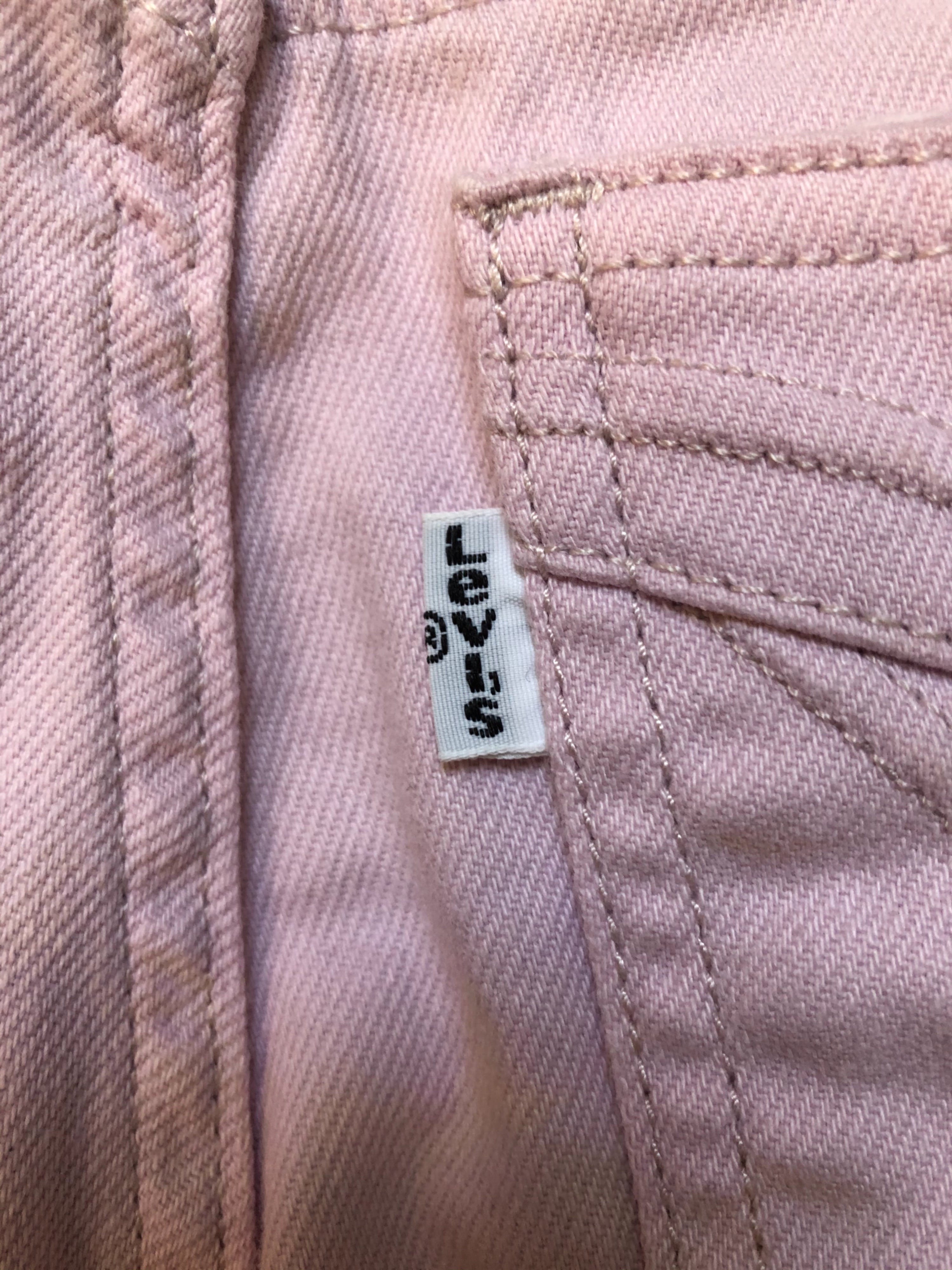 Vintage High Rise Skinny Pink Jeans by Levi’s | Shop THRILLING