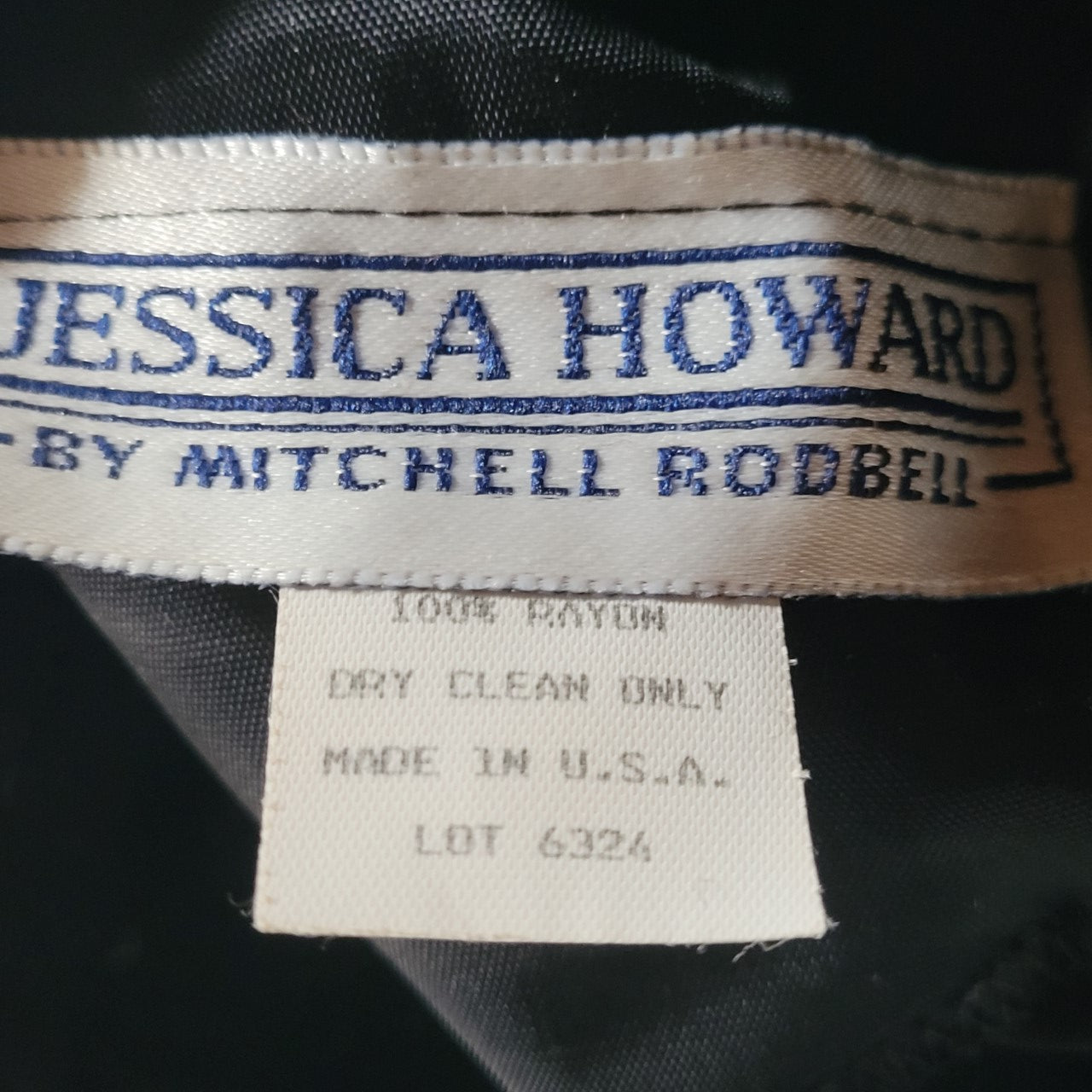 Vintage 80s 80s Drop Waist Dress By Jessica Howard by Mitchell Rodbell ...