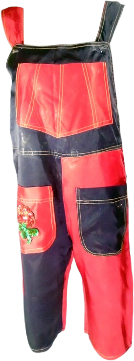 Vintage 70s Clown Overalls Costume Custom Made Professional | Shop ...