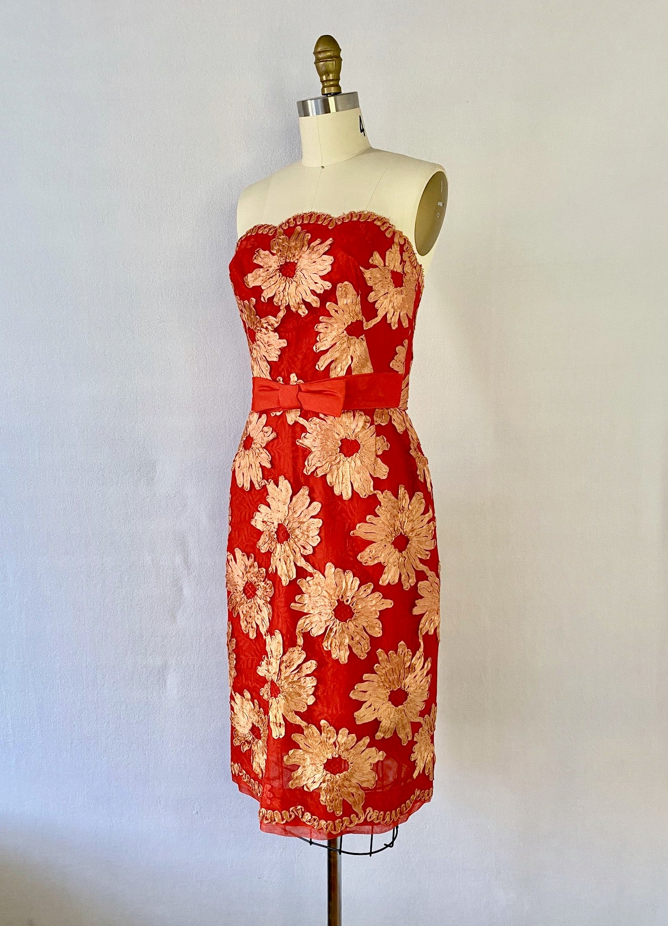Vintage 50s Wiggle Dress With Matching Bolero Jacket By Ruth Mandel ...