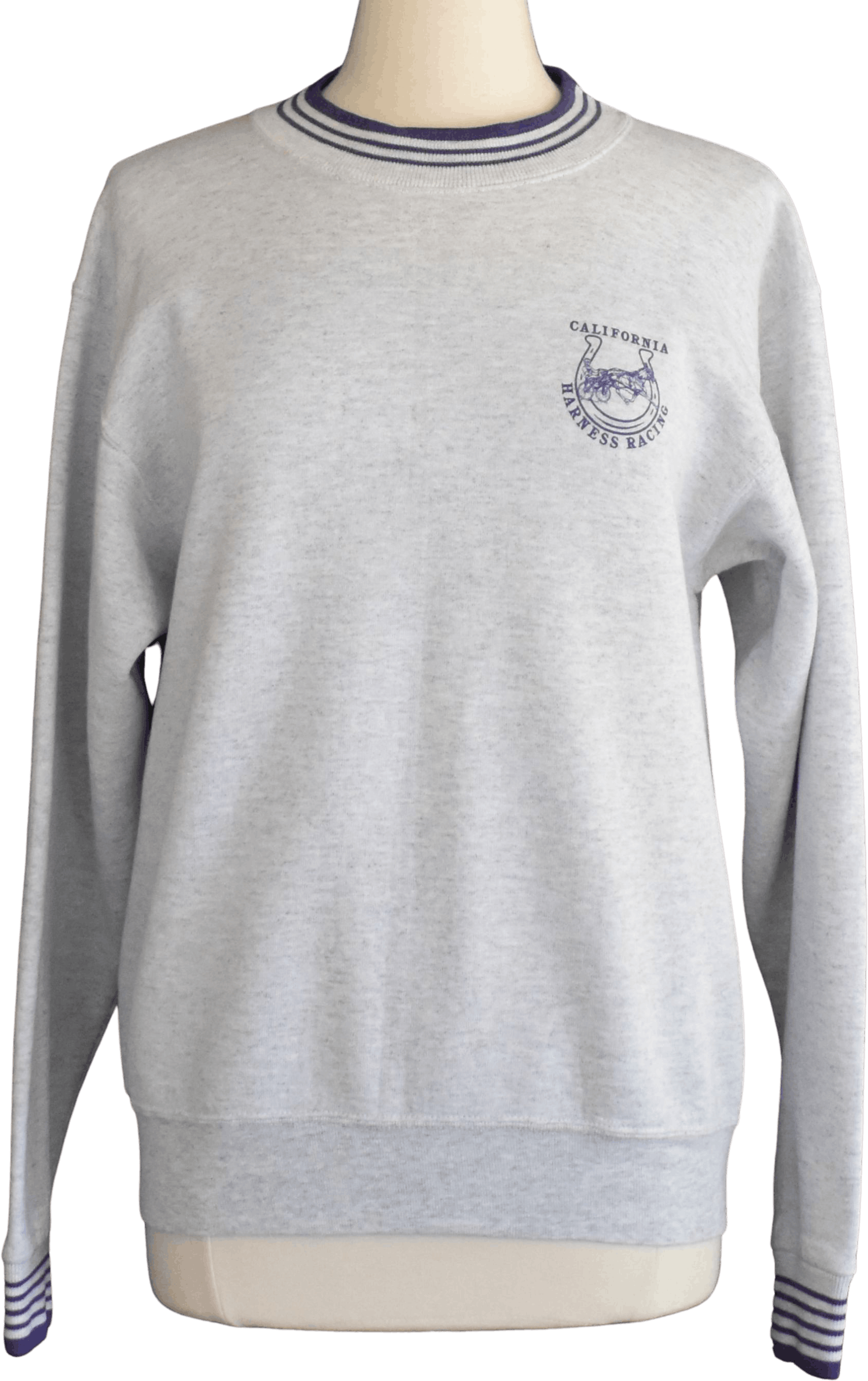 90's Horse Harness Racing Sweatshirt by Vintage | Shop THRILLING