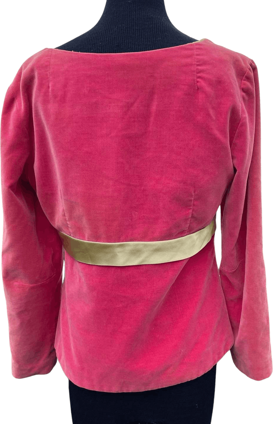 Vintage 60's Pink Velvet Rose Bud Jacket by Herbert Owen Of California ...