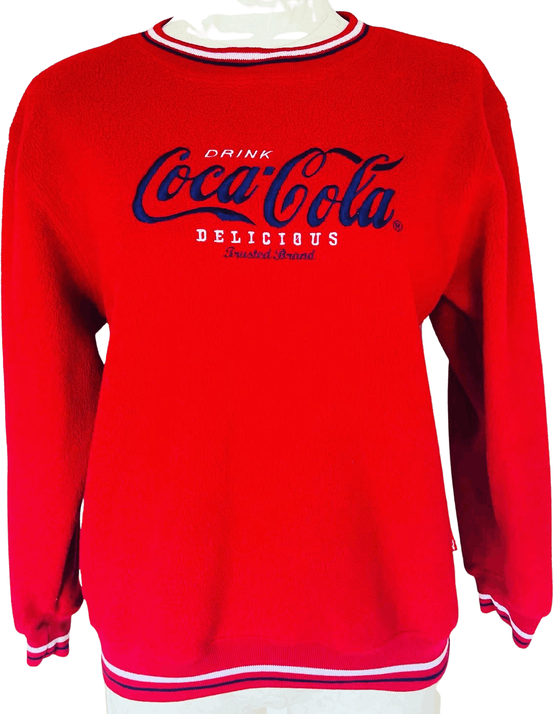 Vintage Red Fleece Coca-Cola Sweatshirt | Shop THRILLING