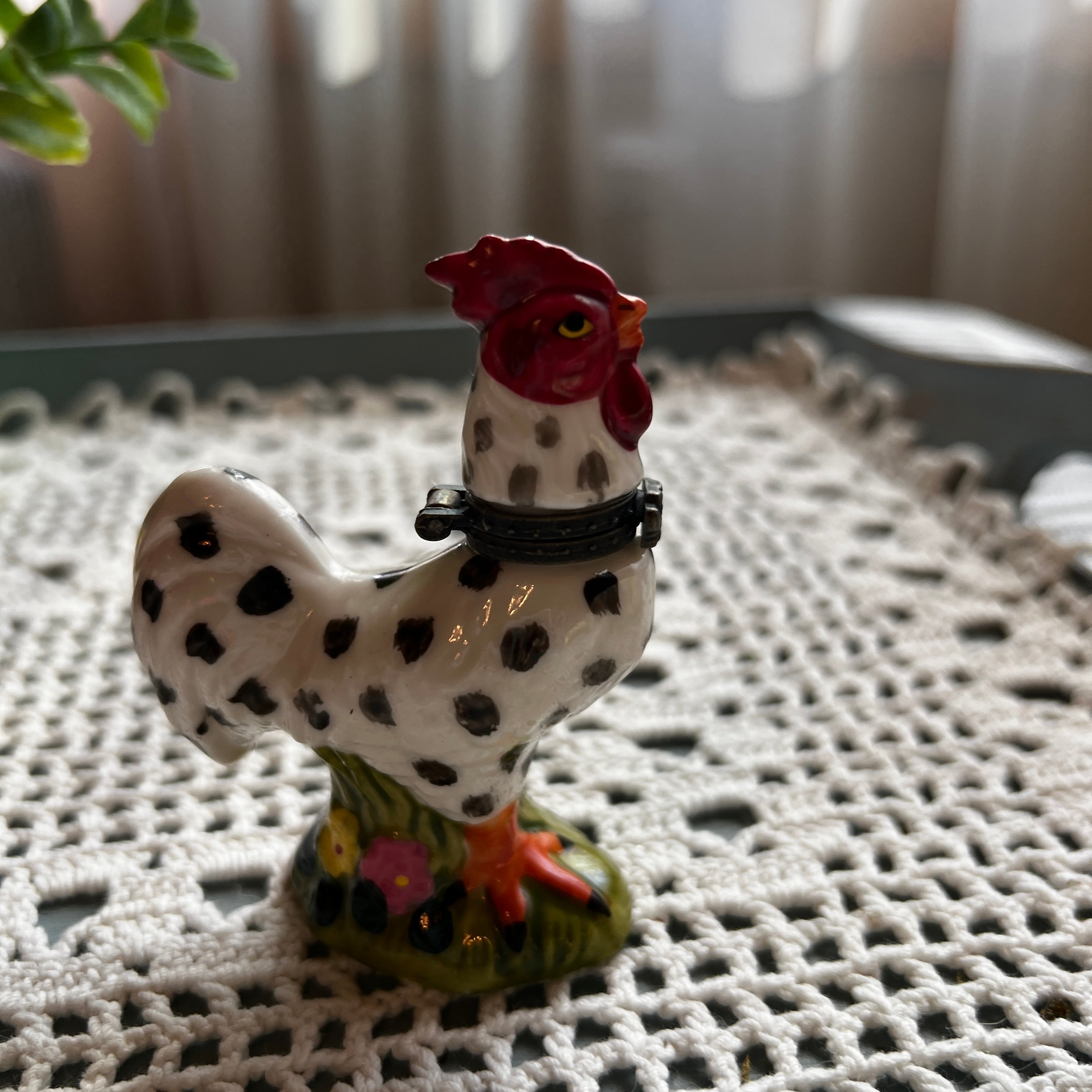 Rooster Trinket Figurine Vintage Ceramic | Shop THRILLING