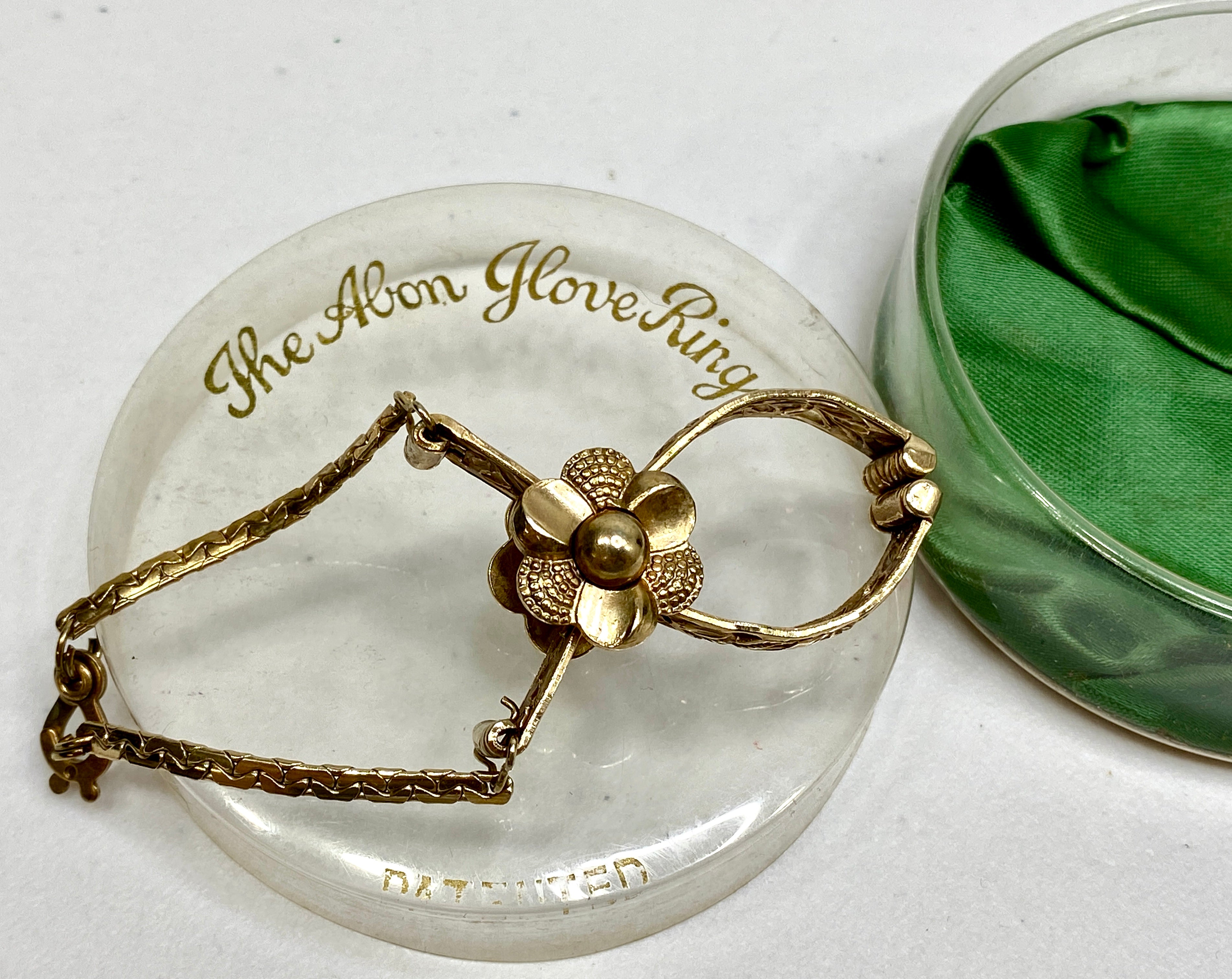 40s Vintage Abon Glove Ring Clip 14k Gold Plated By Abon | Shop THRILLING