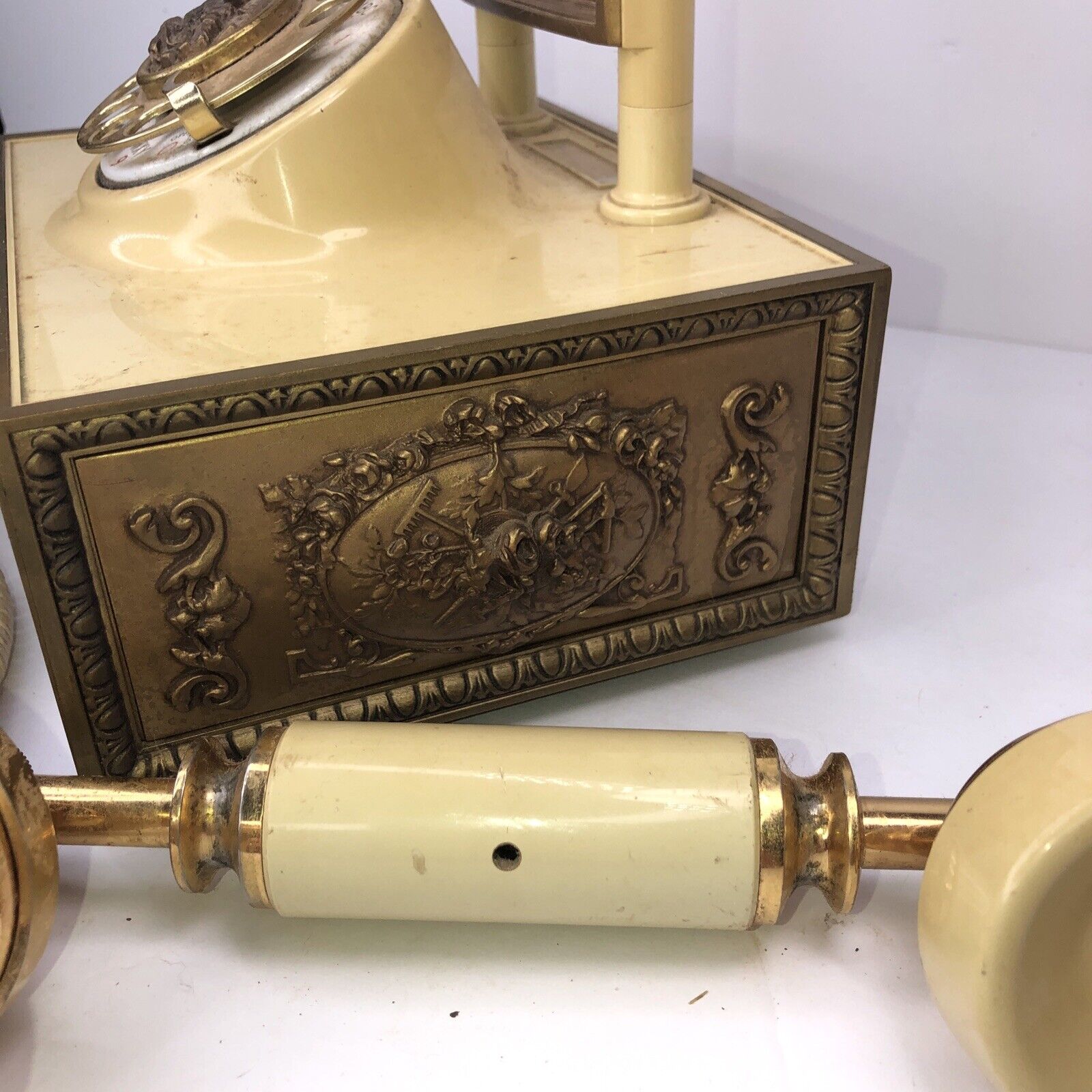 Vintage 80s Deco-tel French Provincial Style Rotary Phone By Deco Tel ...