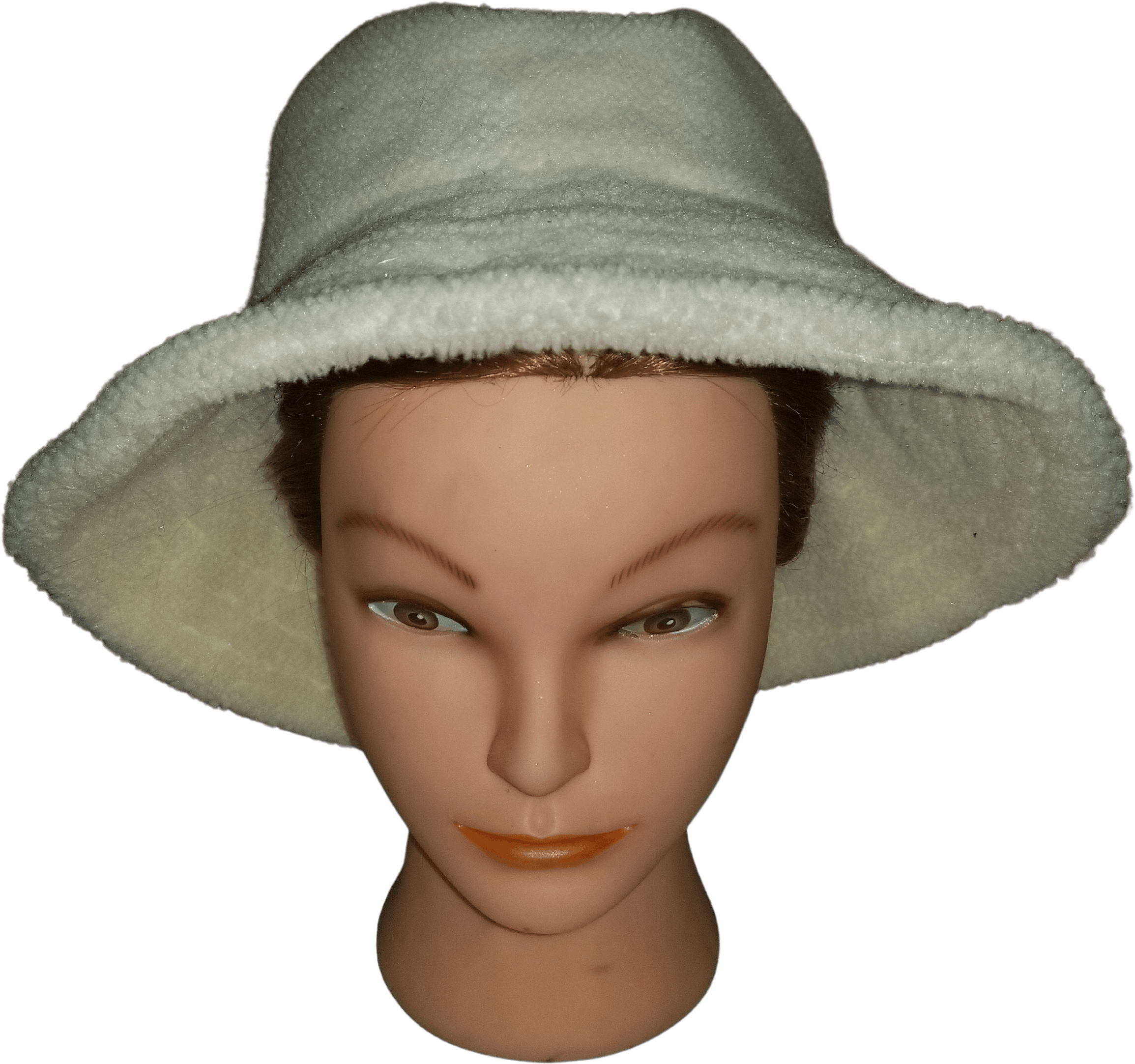 Vintage Fuzzy White Bucket Hat | Shop THRILLING