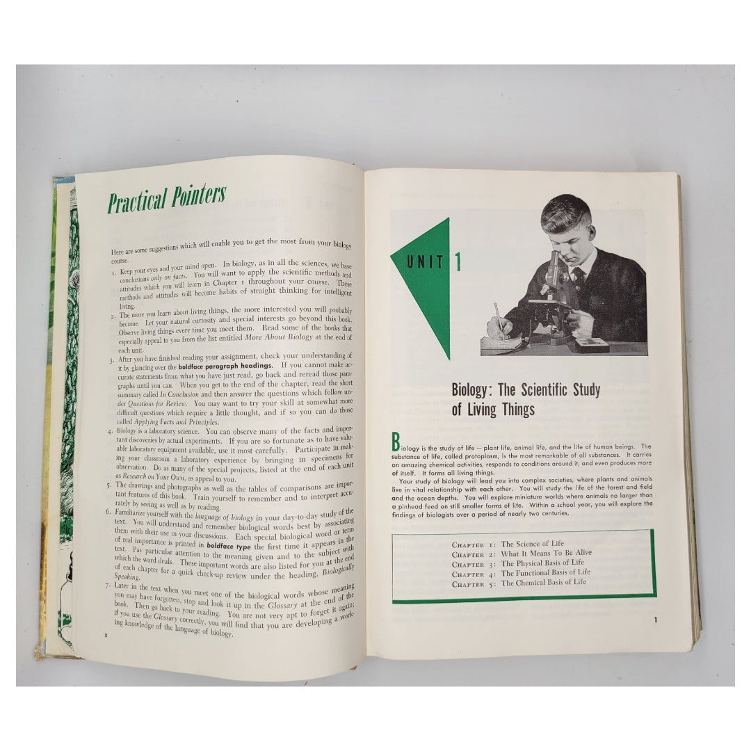50s Vintage 50s Modern Biology Book | Shop THRILLING