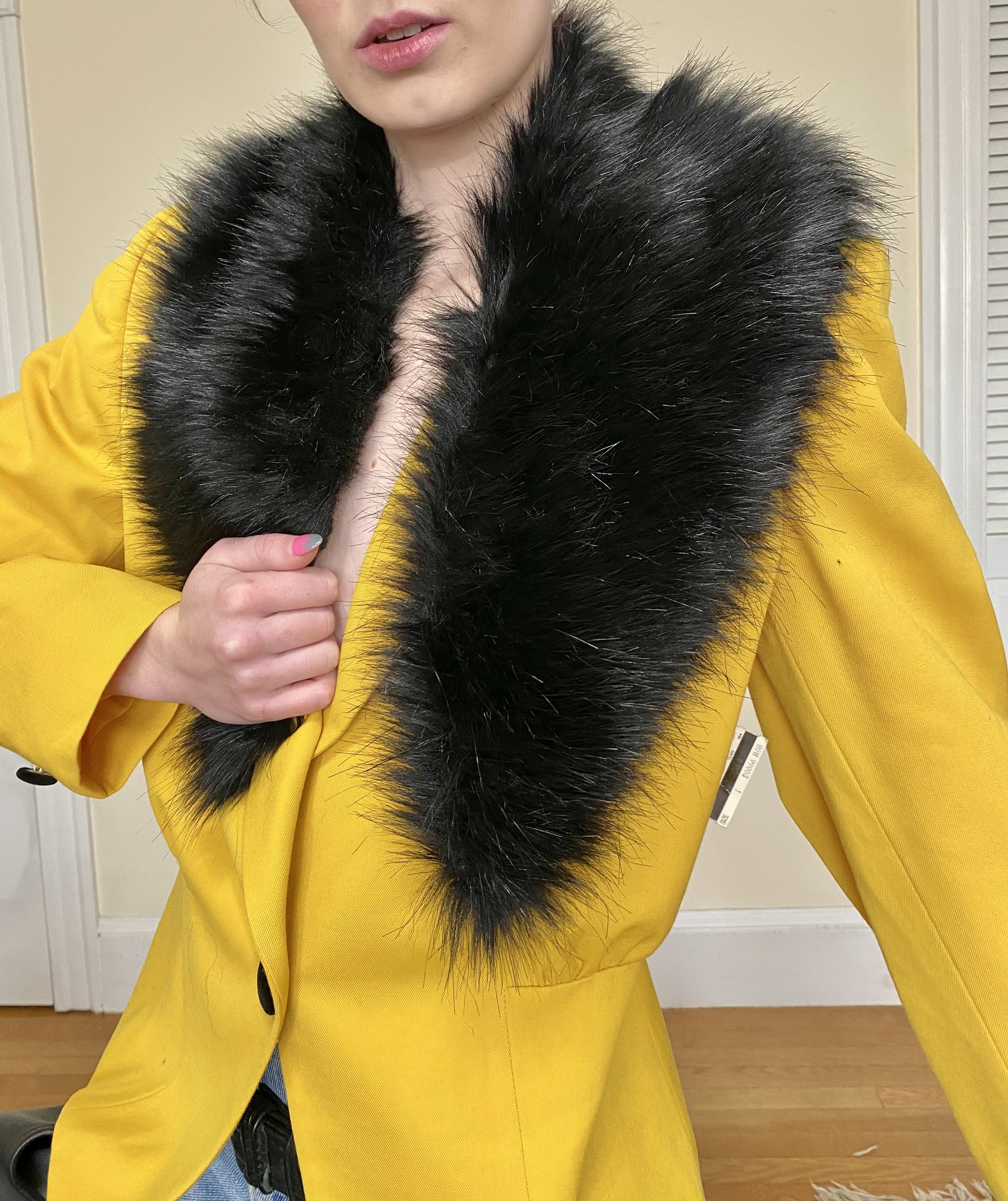 Vintage Black Fox Fur Collar | Shop THRILLING