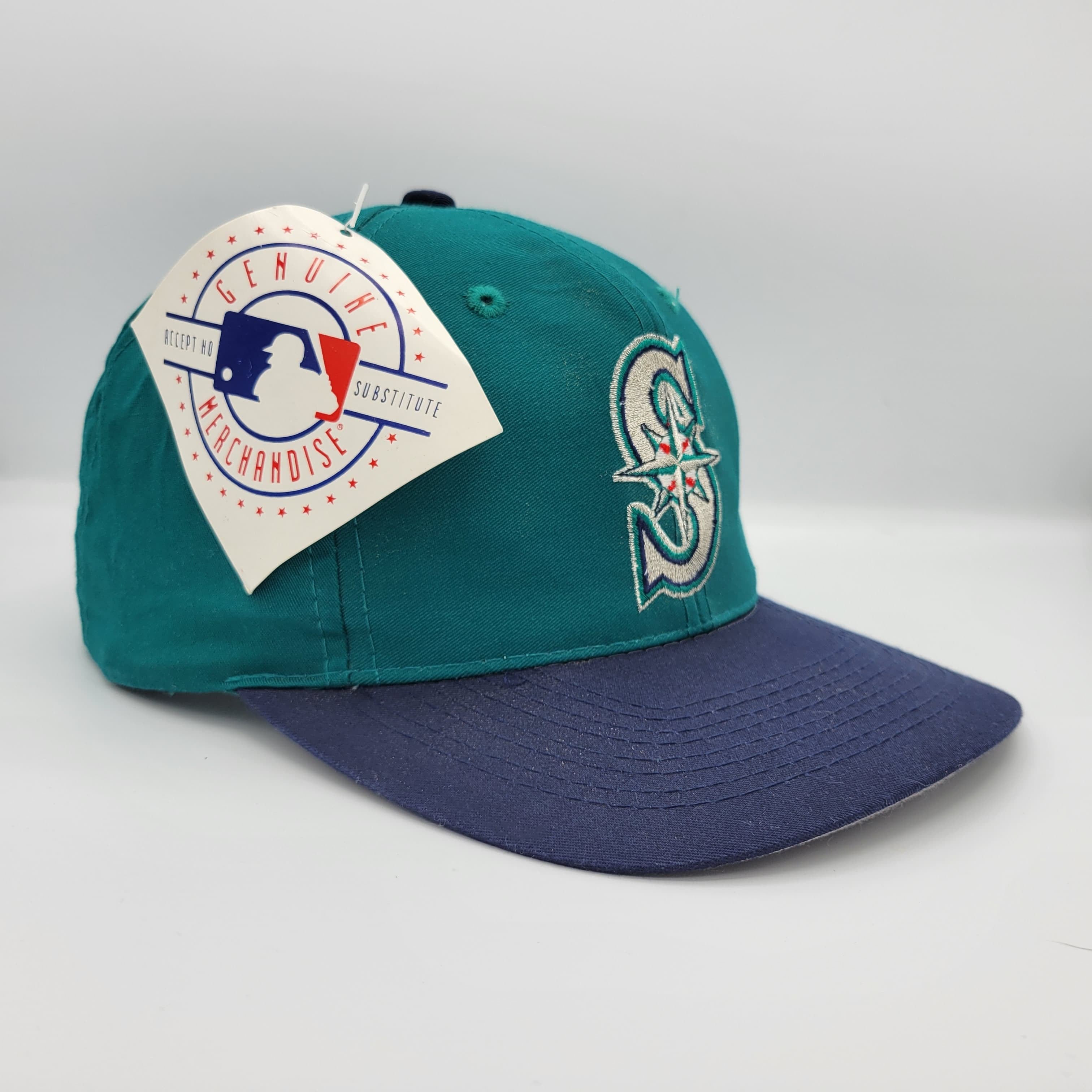 90s Seattle Mariners Vintage Nwt Logo 7 Snapback Hat By Logo 7 | Shop ...