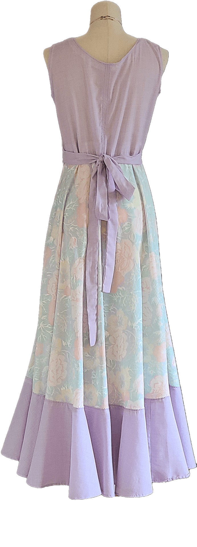 Vintage 70's Flowing Lilac Apron Prairie Dress | Shop THRILLING