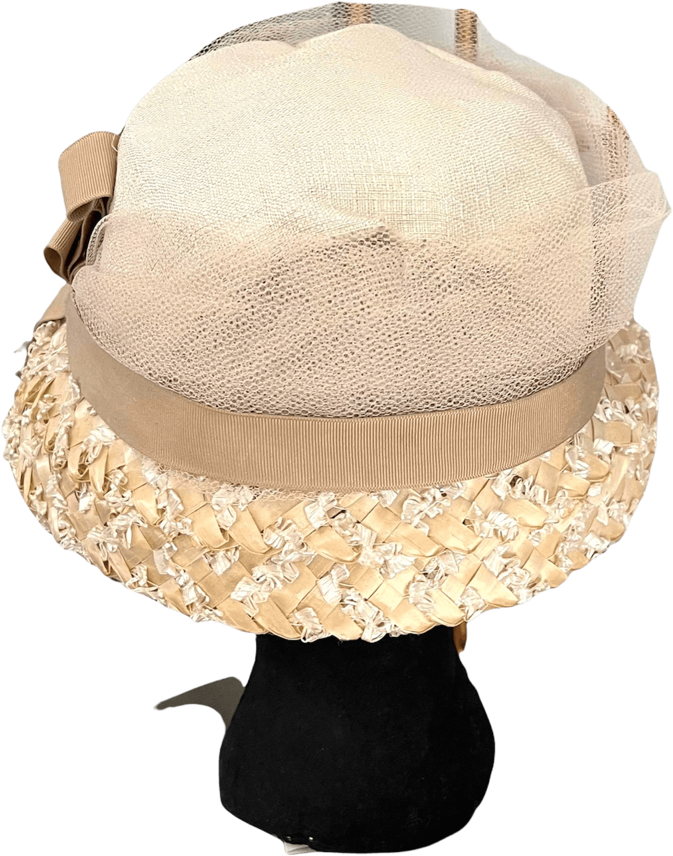 Vintage Straw and Mesh Cloche Hat | Shop THRILLING
