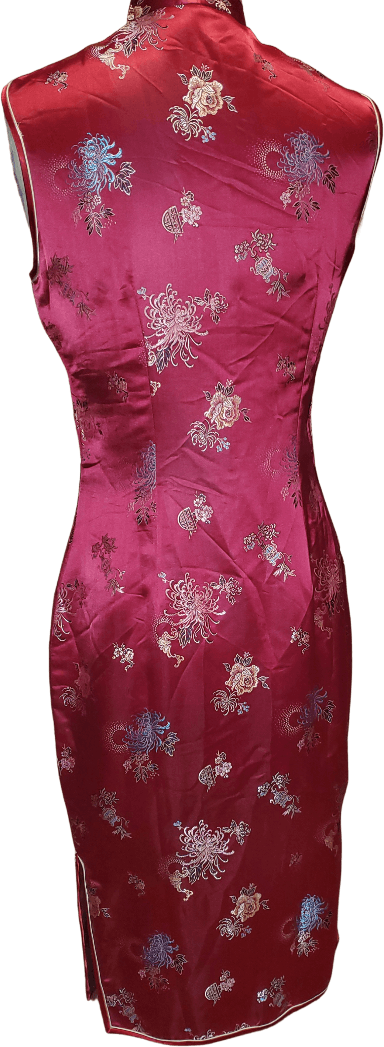 Vintage Brocade Cheongsam Midi Dress by Peony Brand | Shop THRILLING