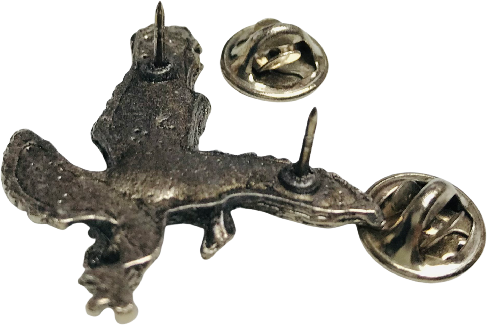 Vintage Detailed Silver Tone Eagle Pin By Ballou Reg'd | Shop THRILLING