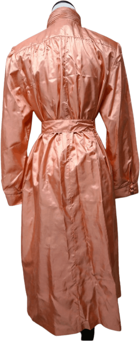 Vintage 60's Peachy Orange Raincoat by Alorna Petite | Shop THRILLING