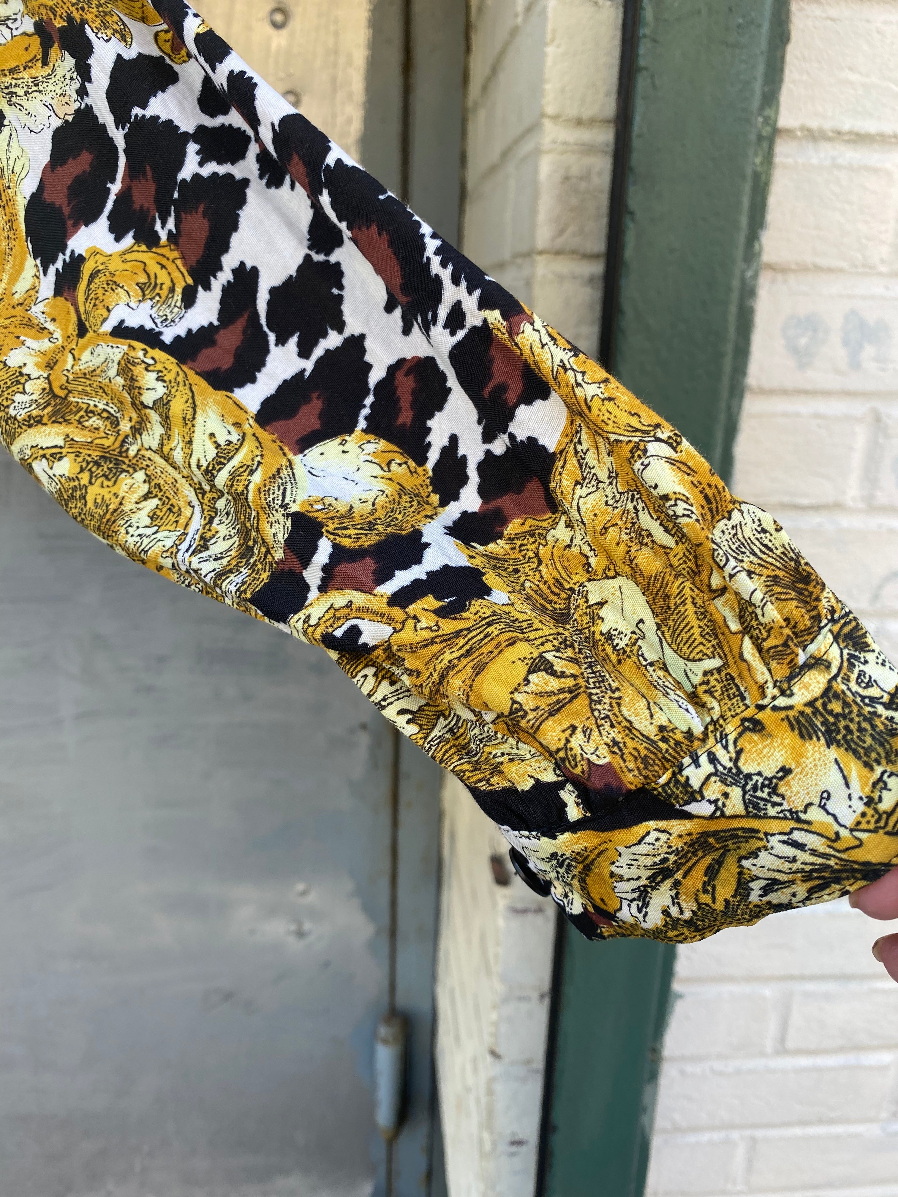 Vintage 80s/90s Versace Type Print | Shop THRILLING