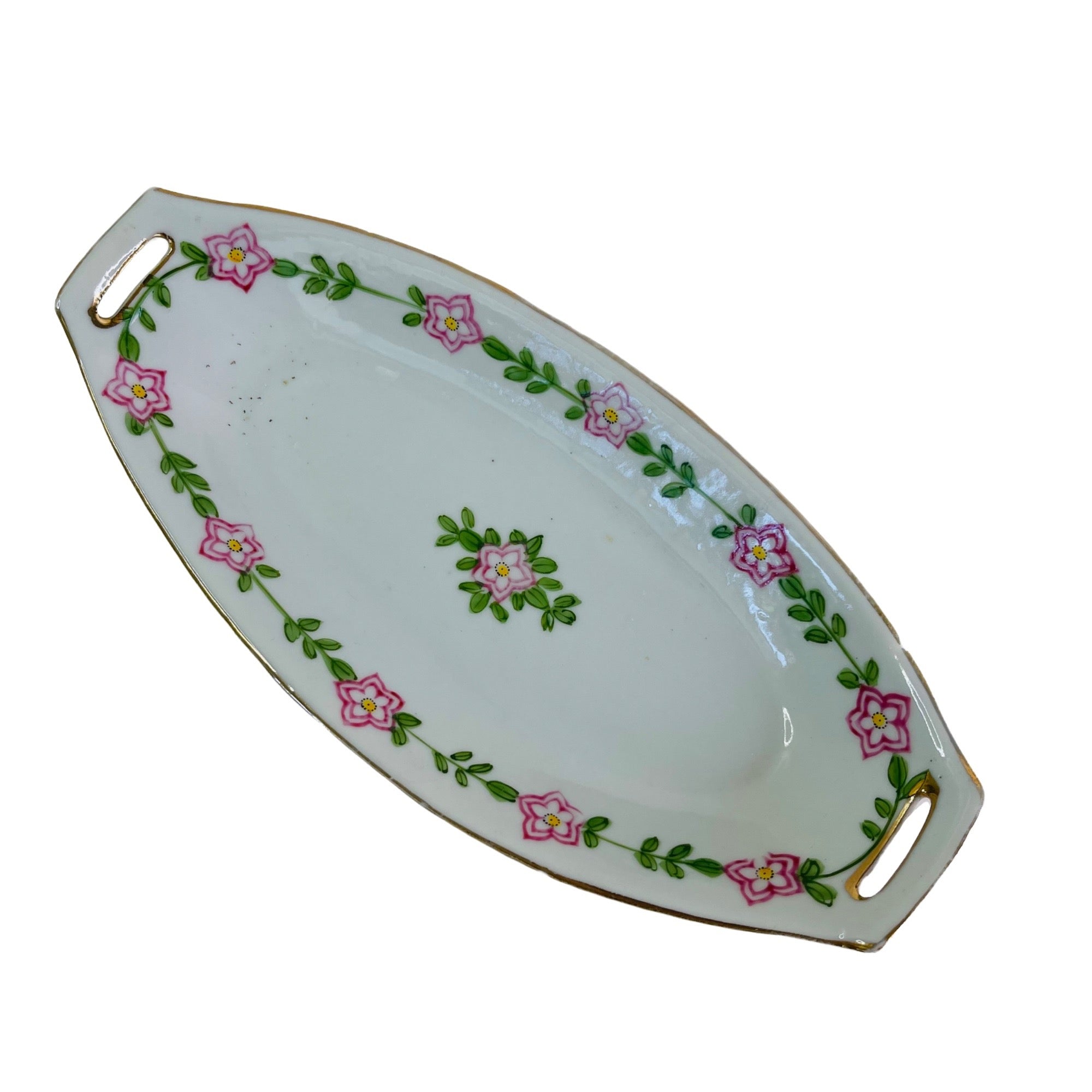 Vintage Celery Dish With 2 Salt Cellars Made In Japan | Shop THRILLING