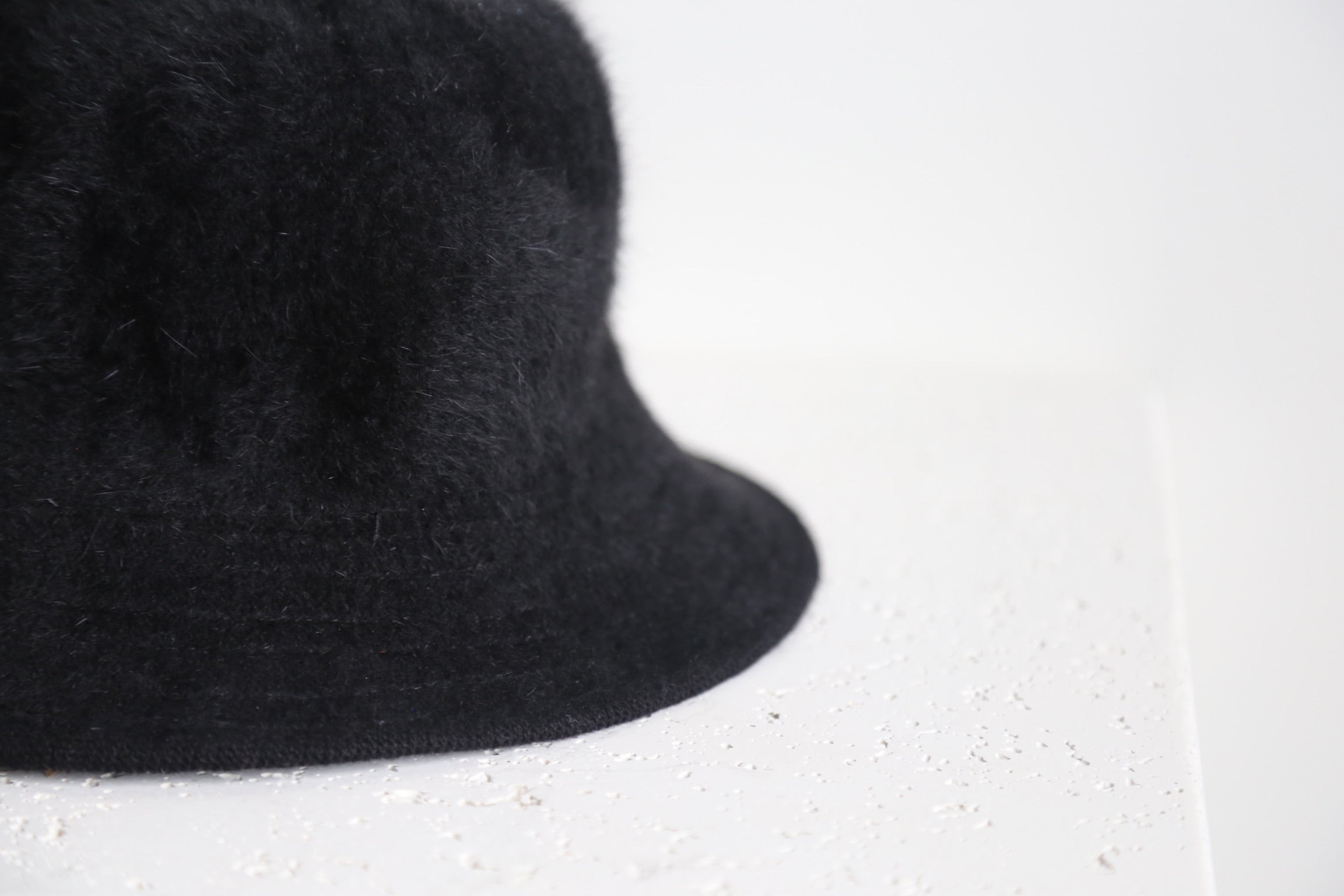 70s Vintage Black Fuzzy Bucket Hat | Shop THRILLING