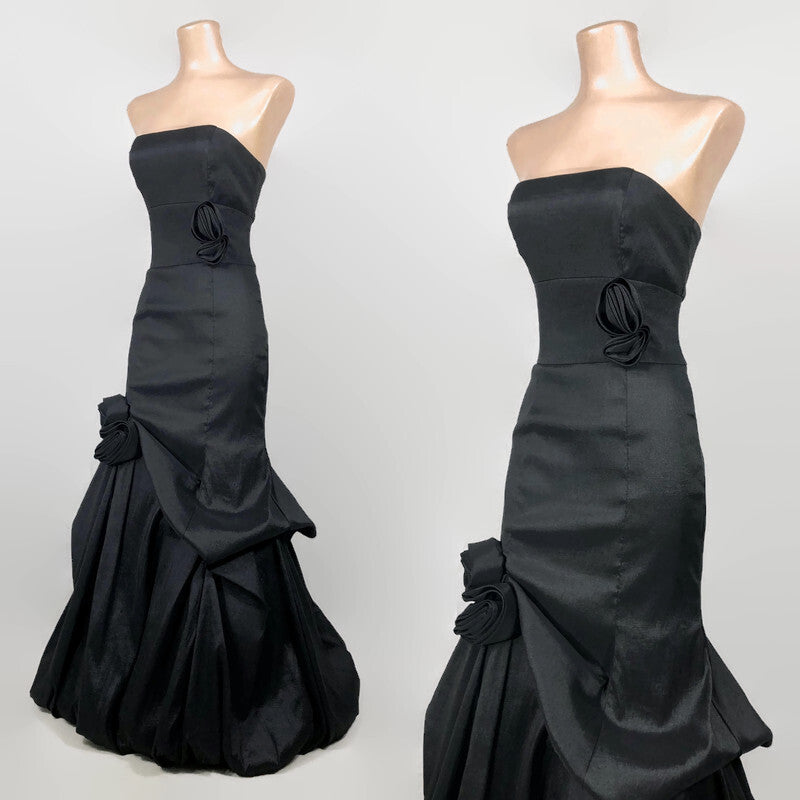90s/00s Vintage Bubble Hem Mermaid Gothic Bombshell Gown By Caché ...