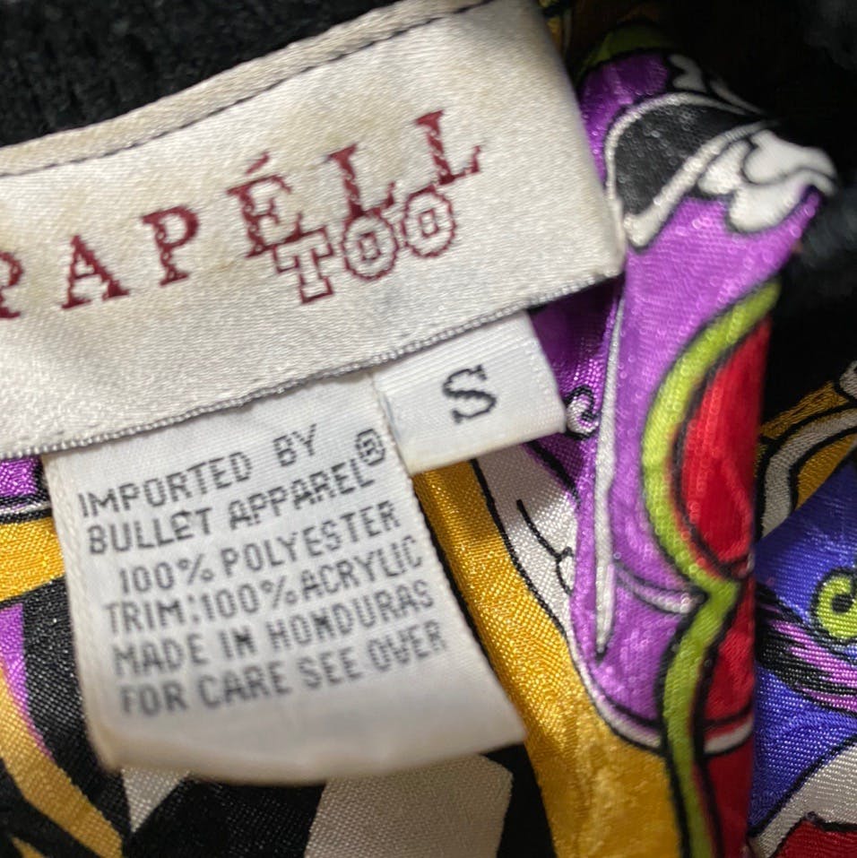 Vintage 80's Colorful Mixed Printed Jacket | Shop THRILLING