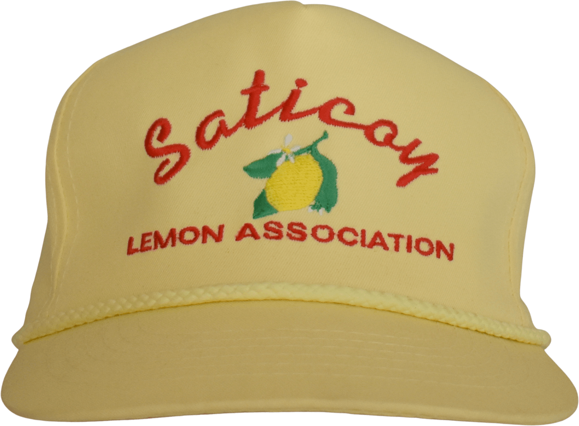 Vintage 90's Saticoy Lemon Association Hat by Youngan Hat Co. | Shop ...