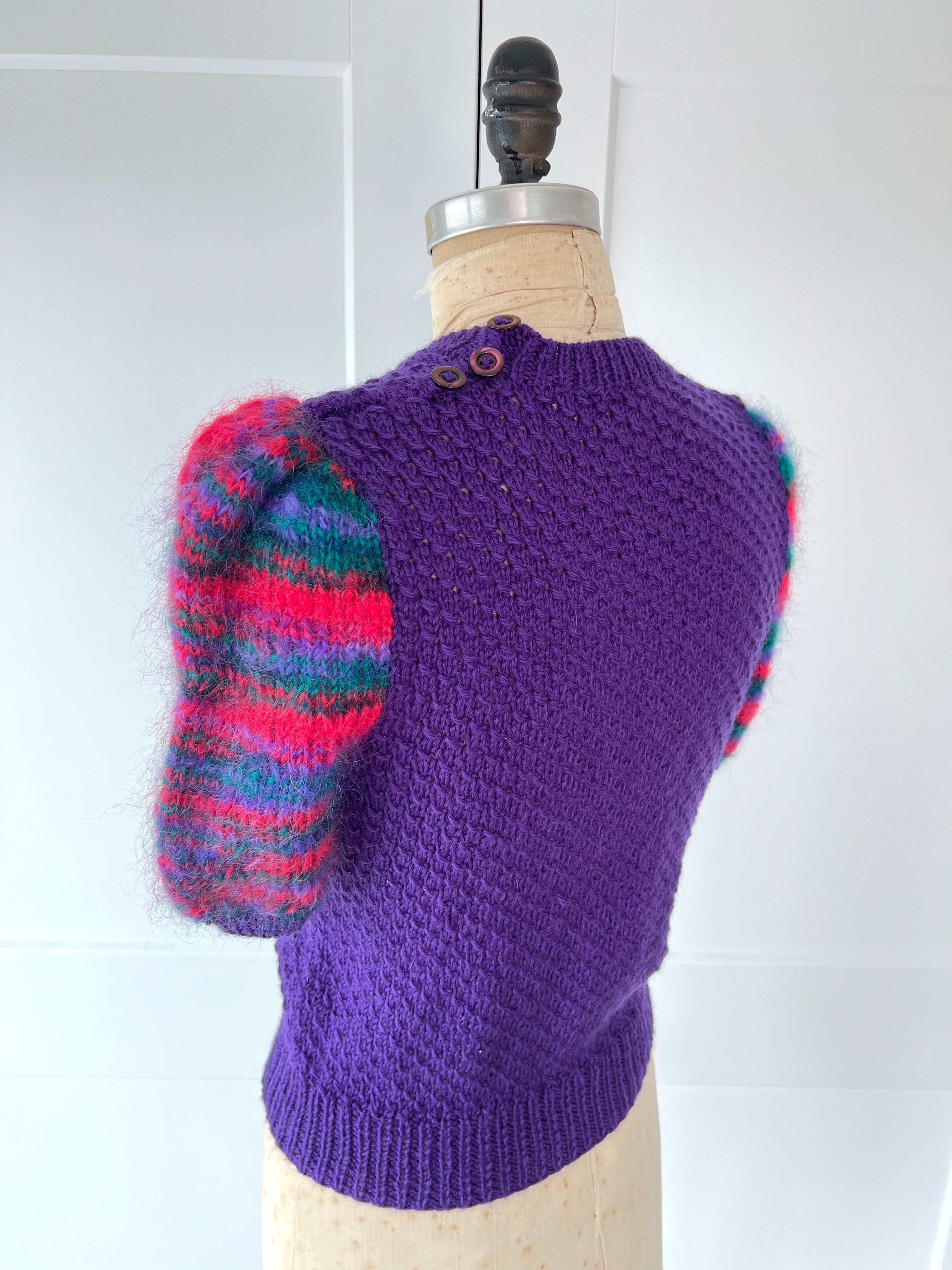Vintage 70s Retro Handmade Sweater | Shop THRILLING