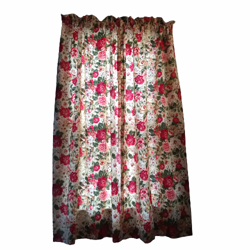 Vintage 90s Constance Post Road Floral Curtain Panels By Ralph Lauren ...