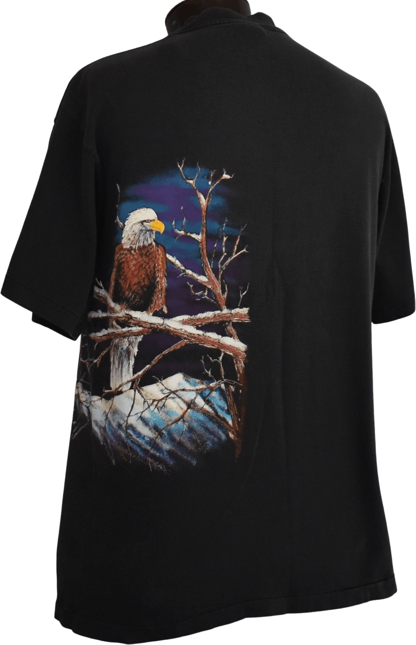 Vintage 90's Eagle Wrap Around Graphic Tee by Hazelwoods | Shop THRILLING