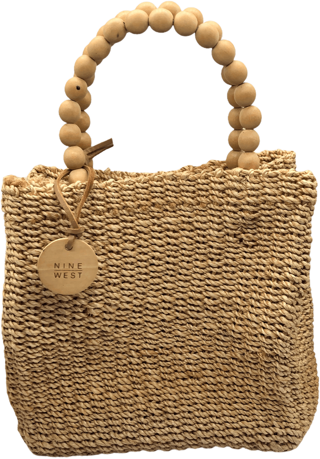 Vintage 90's Beige Raffia Square Mini Bag by Nine West | Shop THRILLING