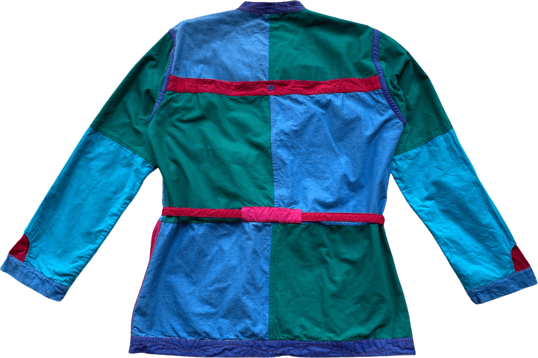 Vintage 80's Colorful Colorblock Reversible Jacket | Shop THRILLING