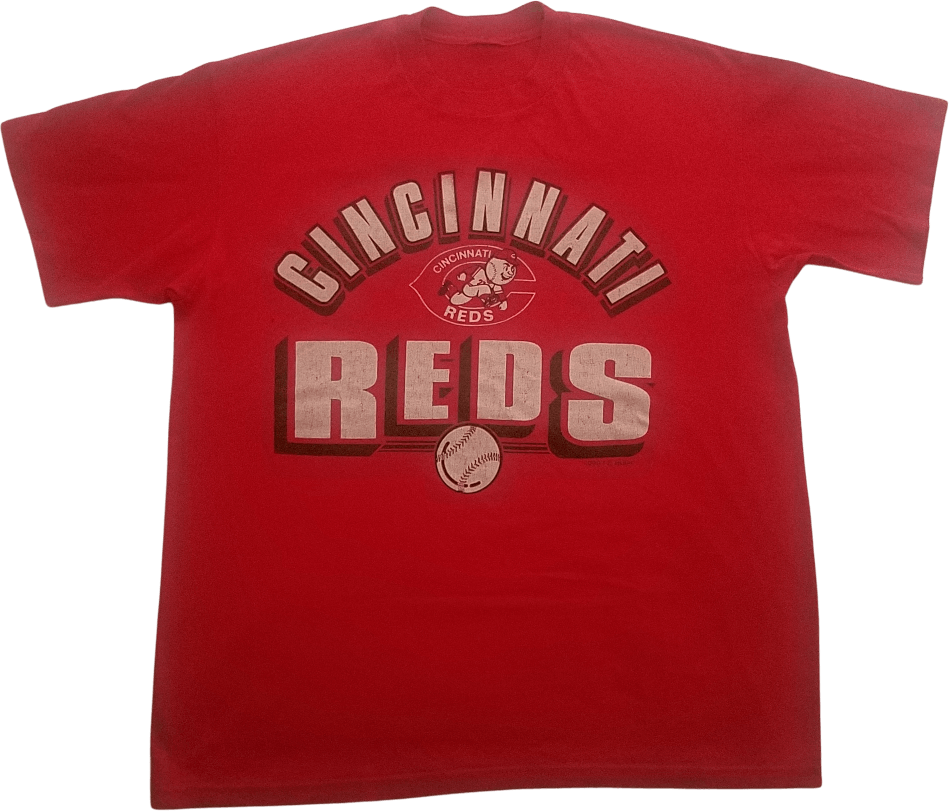 Vintage 80s Cincinnati Reds Mlb Baseball T-shirt By Logo 7 | Shop THRILLING